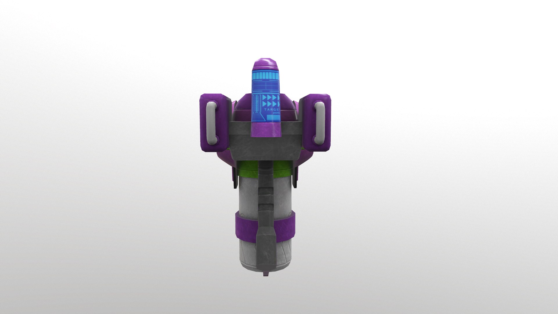 3D Disc Machine Gun Level 6 Model - TurboSquid 2190974