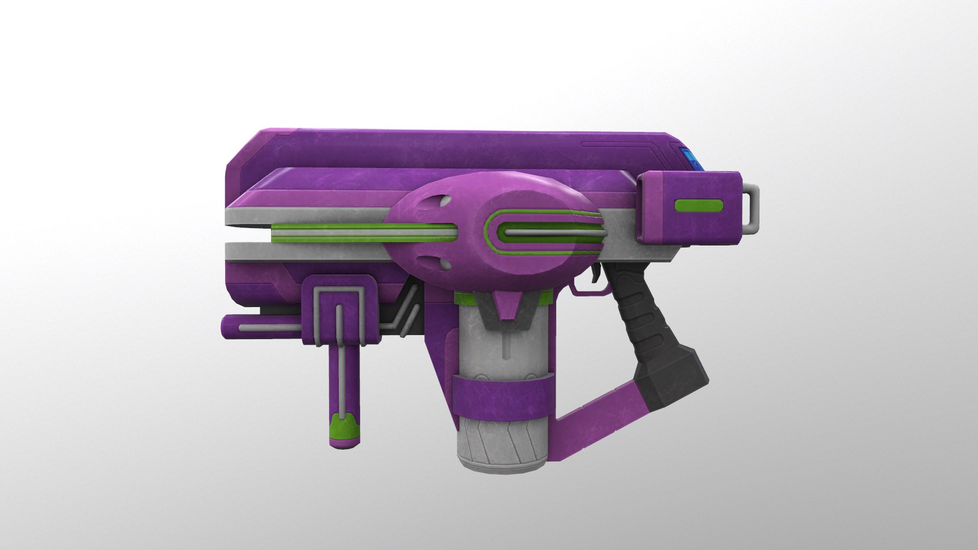 3D Disc Machine Gun Level 6 Model - TurboSquid 2190974