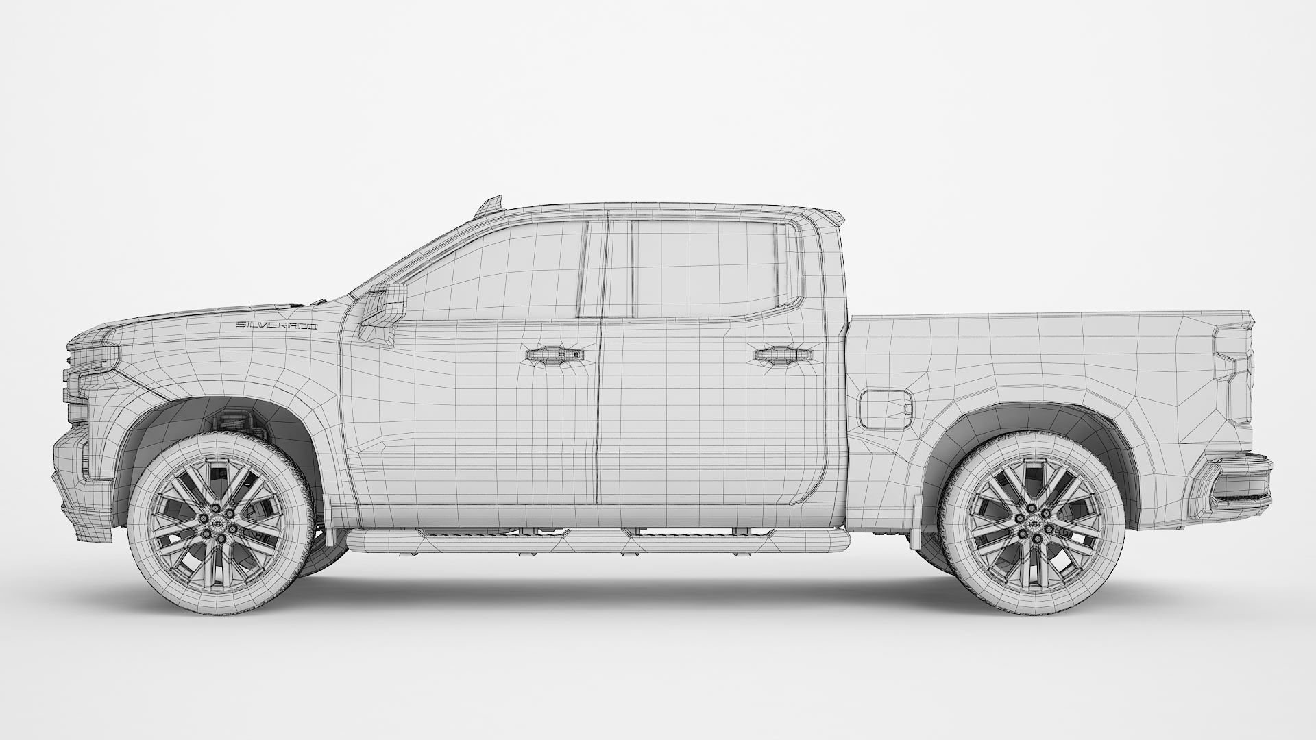 3D Chevrolet Silverado 1500 RST 2021 02 - TurboSquid 2281651