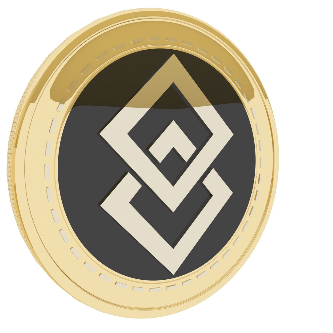 DEXA COIN Cryptocurrency Gold Coin 3D model - TurboSquid 1849051