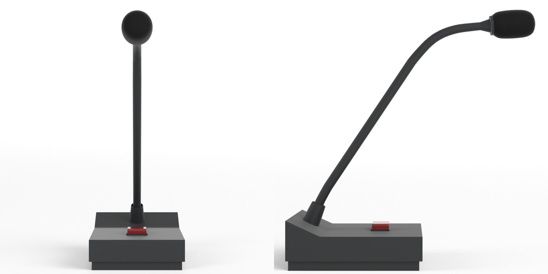 Intercom microphone 3D model - TurboSquid 1557180