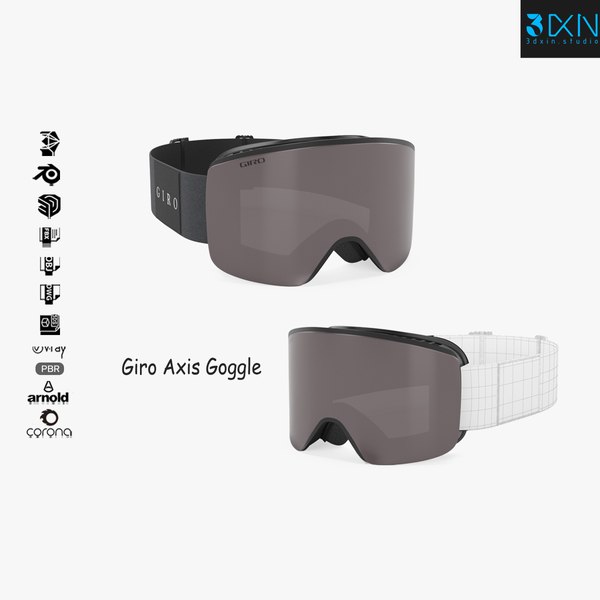 modelo 3d Gafas Giro Axis - TurboSquid 2248253