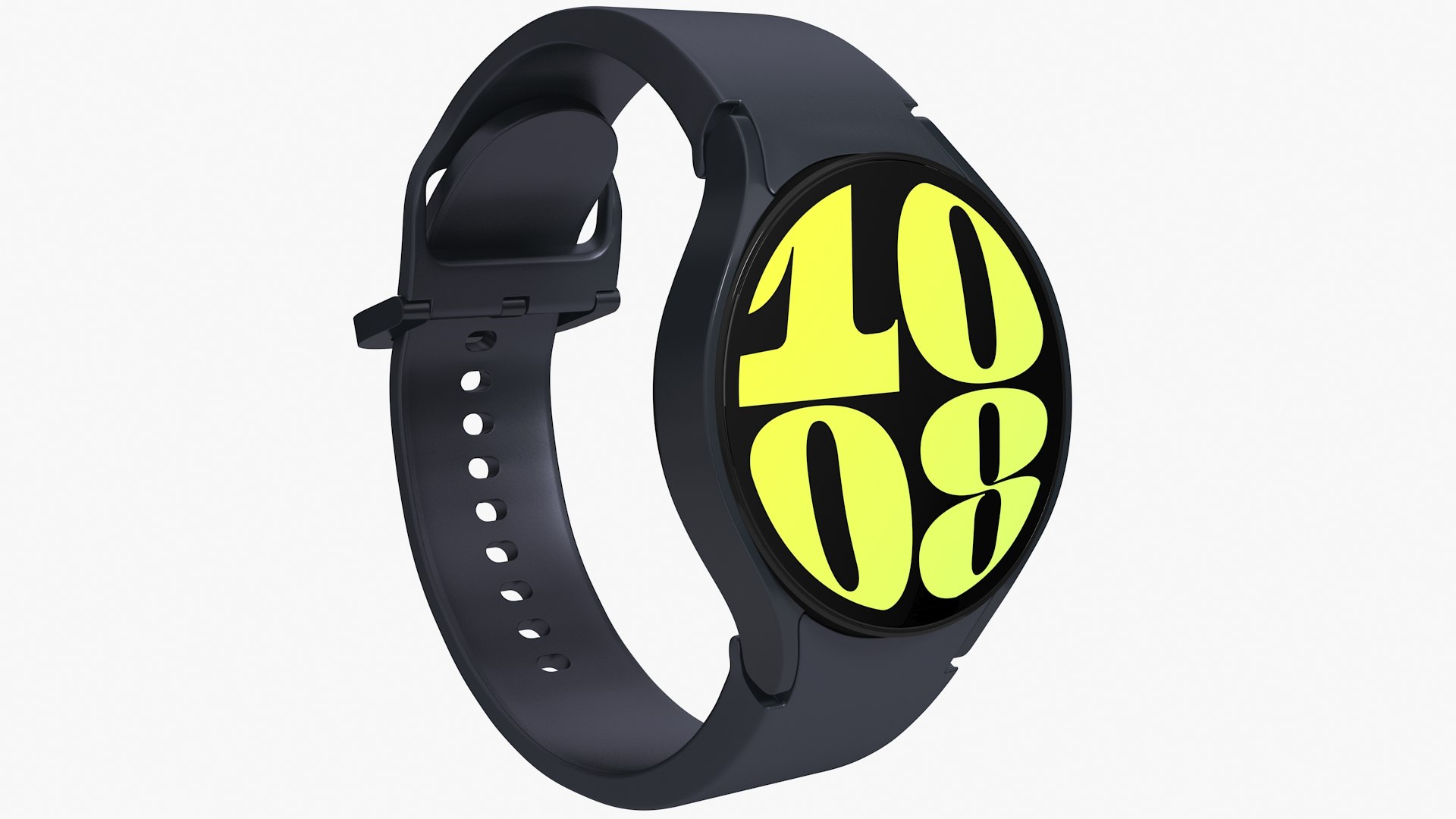 3D model Samsung Galaxy Watch 6 44mm Graphite - TurboSquid 2105479