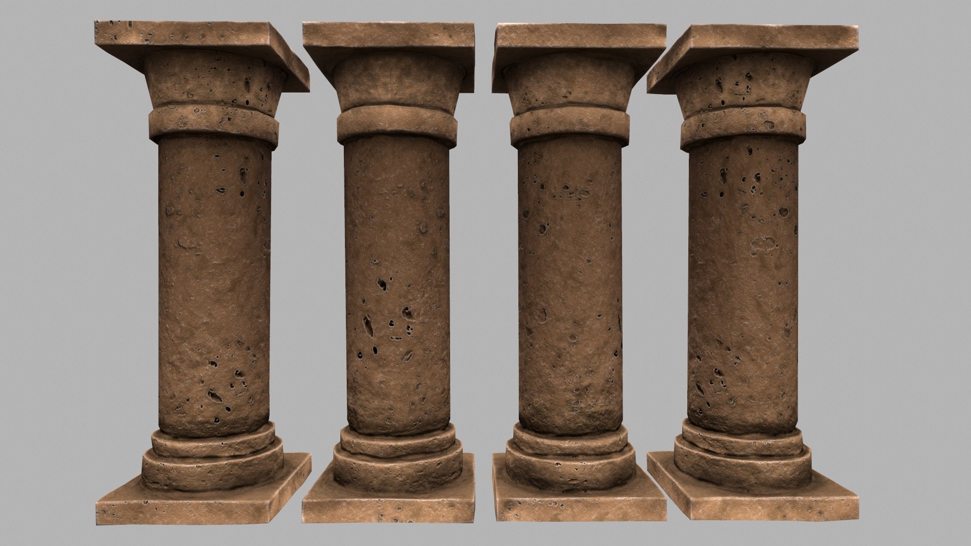 3d Model Pillar 2