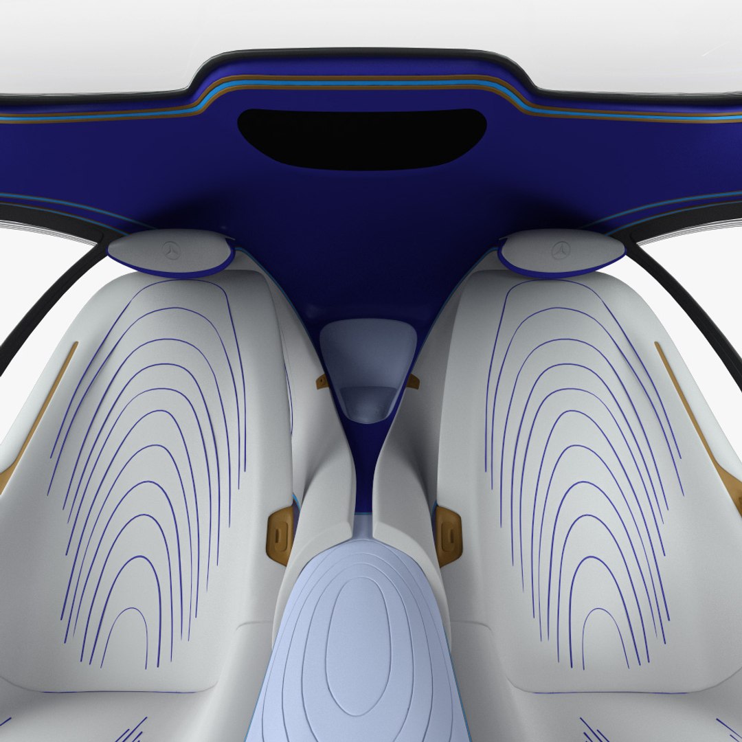 3D Mercedes-Benz Vision AVTR With HQ Interior 2020 Model - TurboSquid ...