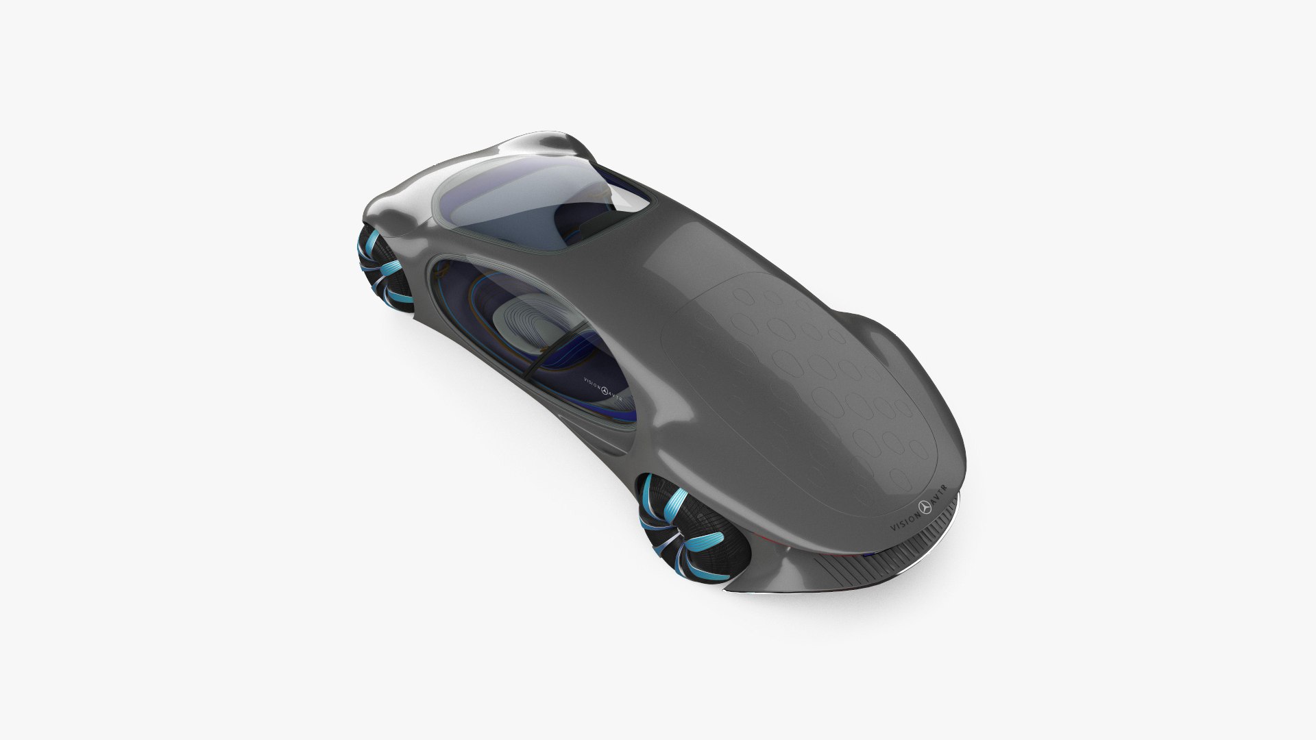 3D Mercedes-Benz Vision AVTR With HQ Interior 2020 Model - TurboSquid ...
