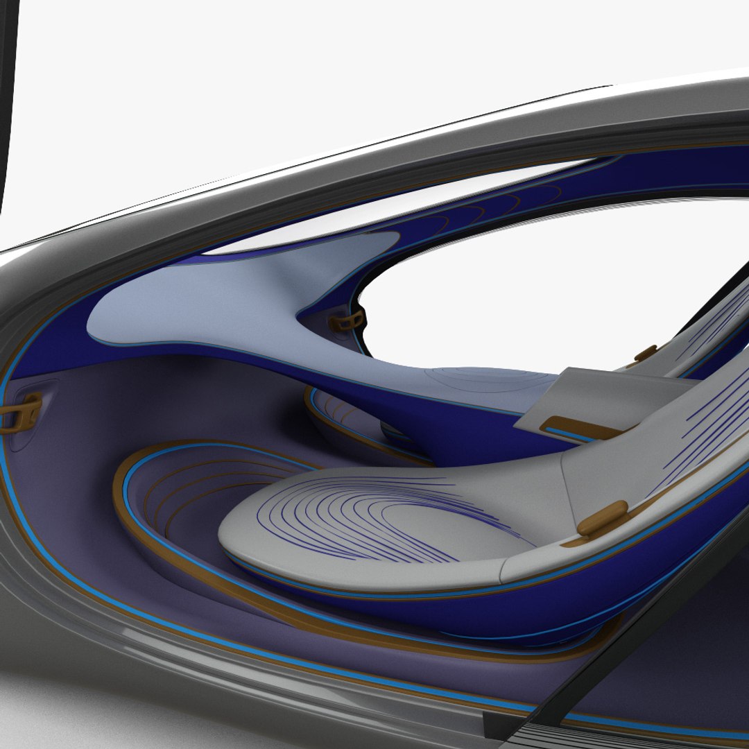 3D Mercedes-Benz Vision AVTR With HQ Interior 2020 Model - TurboSquid ...