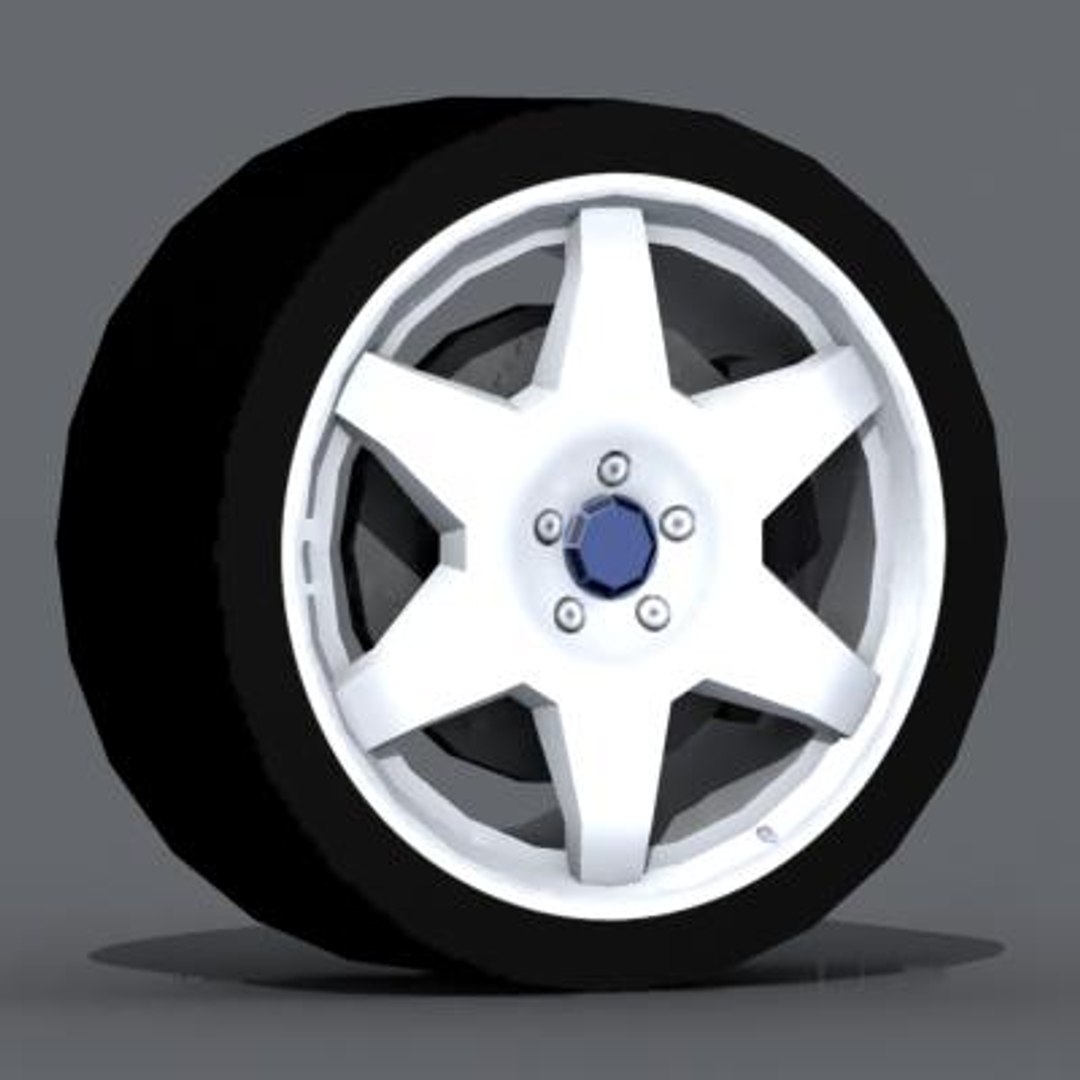 3d Compomotive Wheels Model