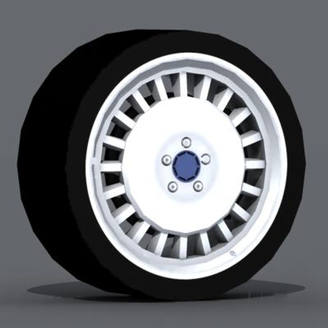 3d Compomotive Wheels Model