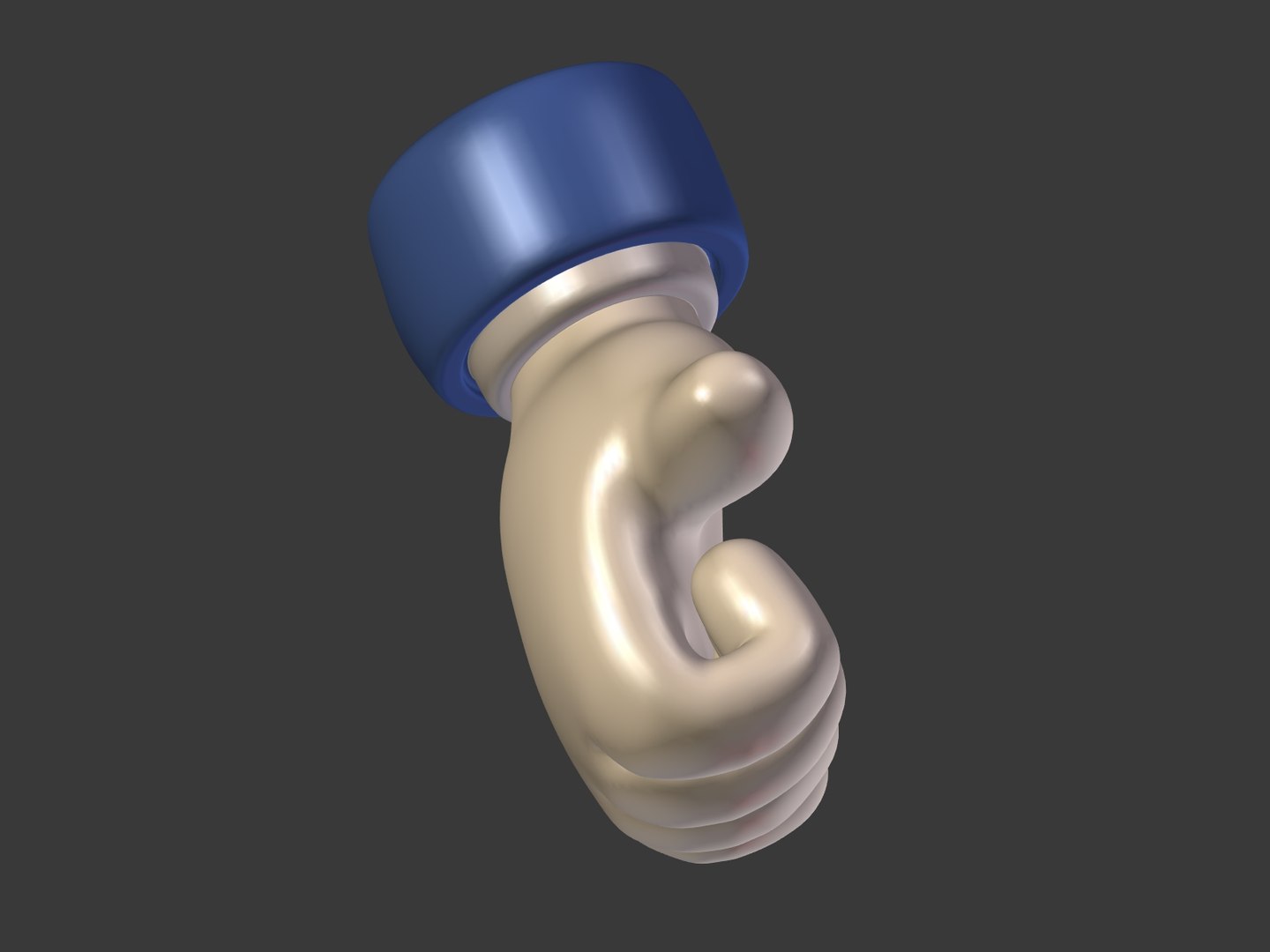 Cartoon Hand Model - TurboSquid 1291667