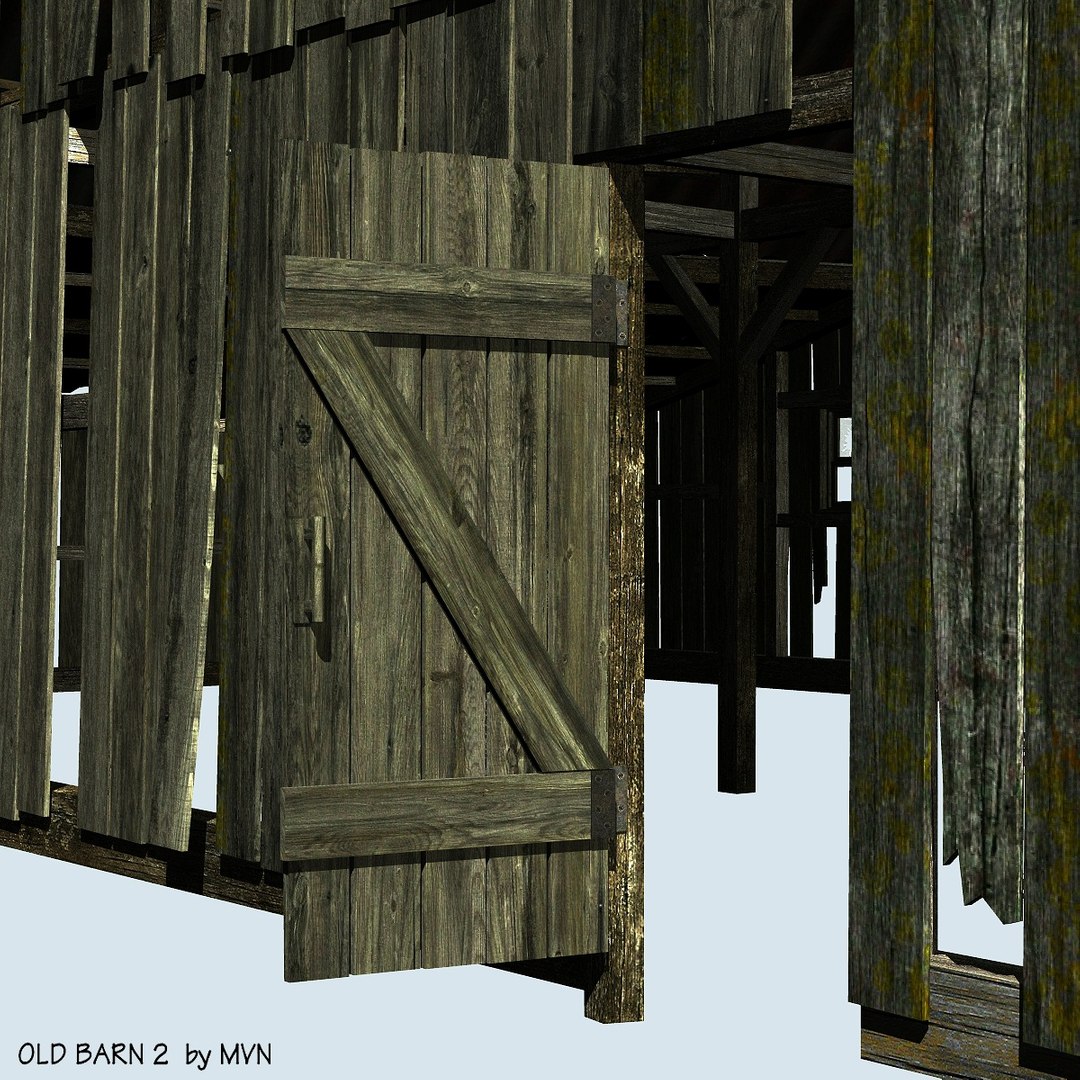 Old Barn 3d Model