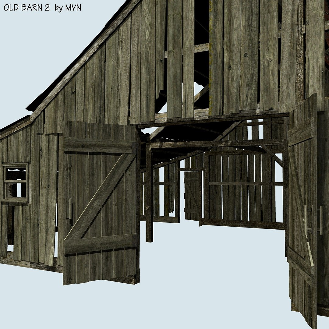 Old Barn 3d Model