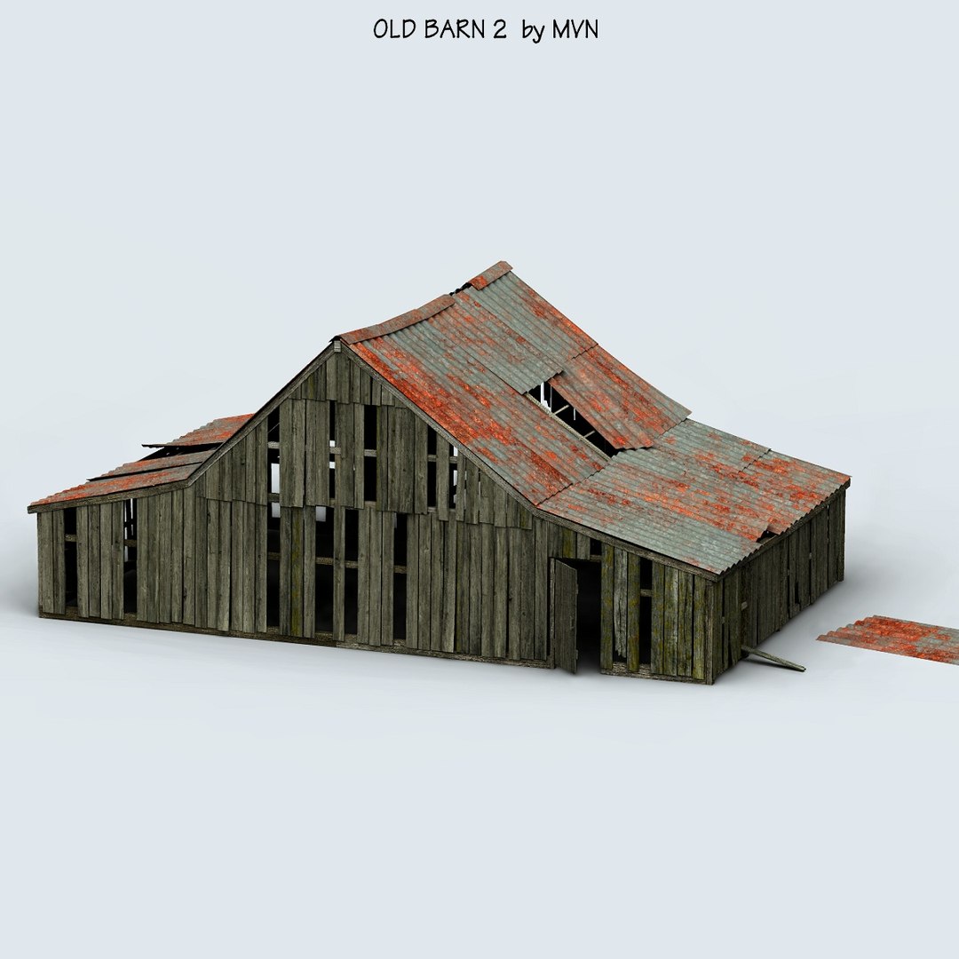 Old Barn 3d Model