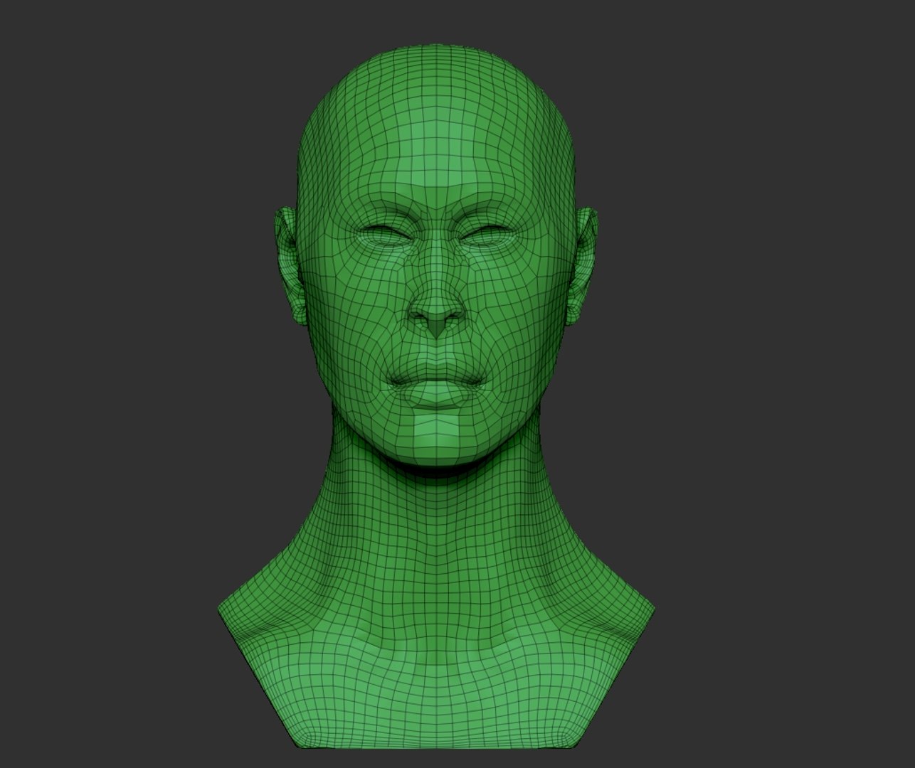 3D Man Face Model - TurboSquid 1216959