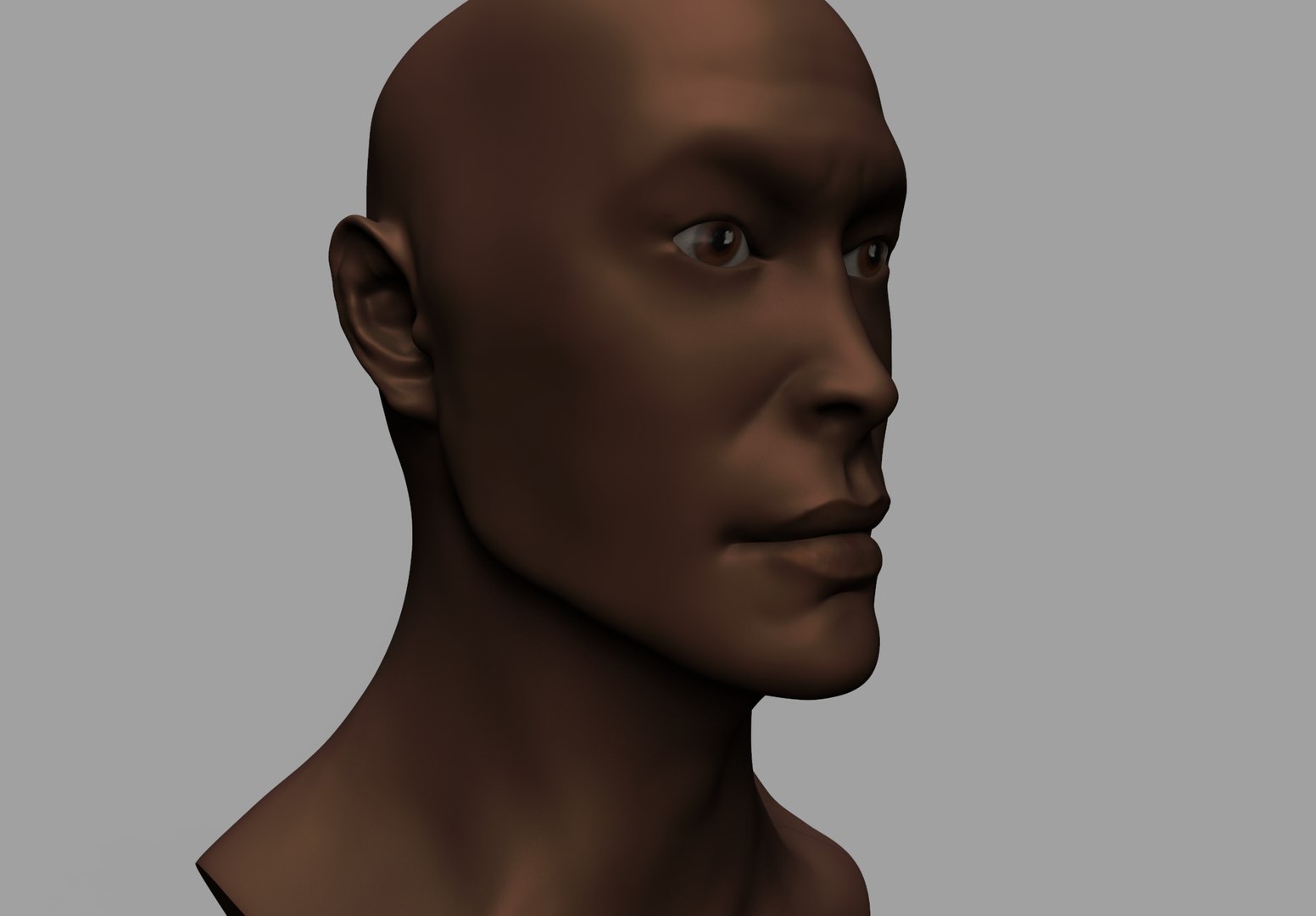 3D Man Face Model - TurboSquid 1216959