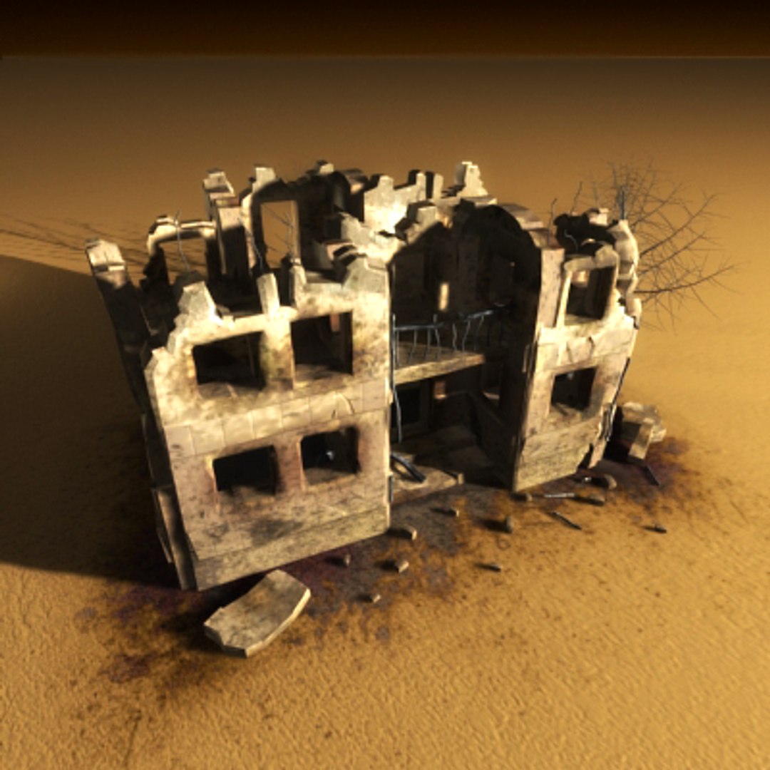 Max Bombed Desolated Building