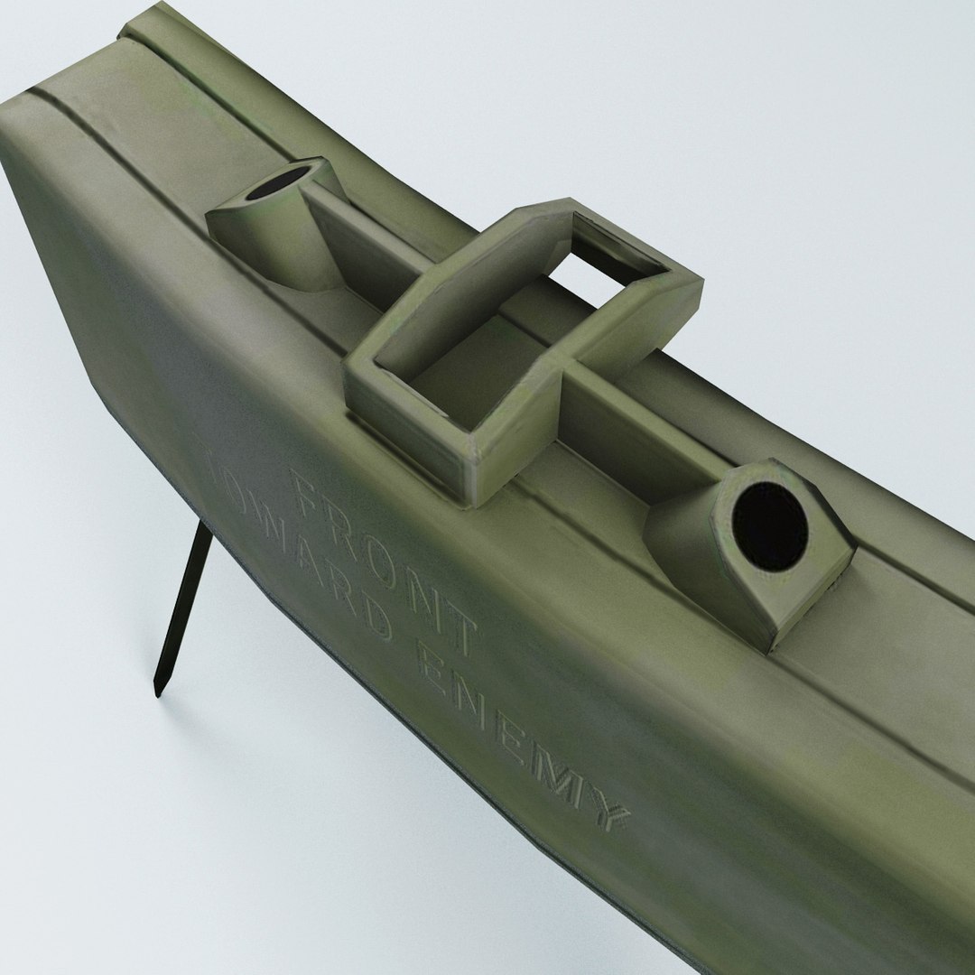 3ds Max M18 Claymore Anti-personnel