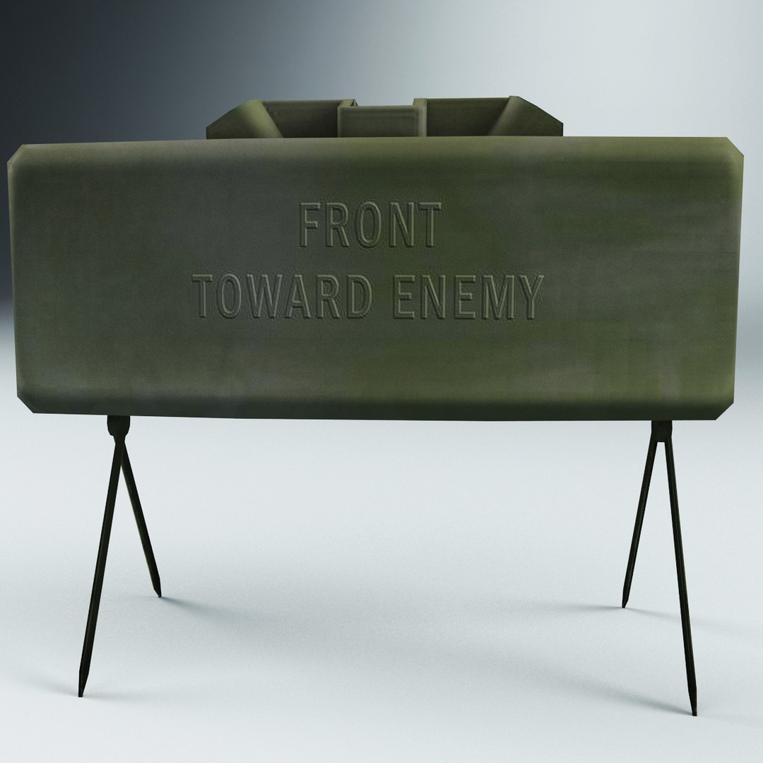 3ds Max M18 Claymore Anti-personnel