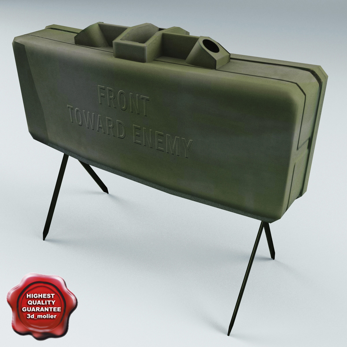 3ds max m18 claymore anti-personnel