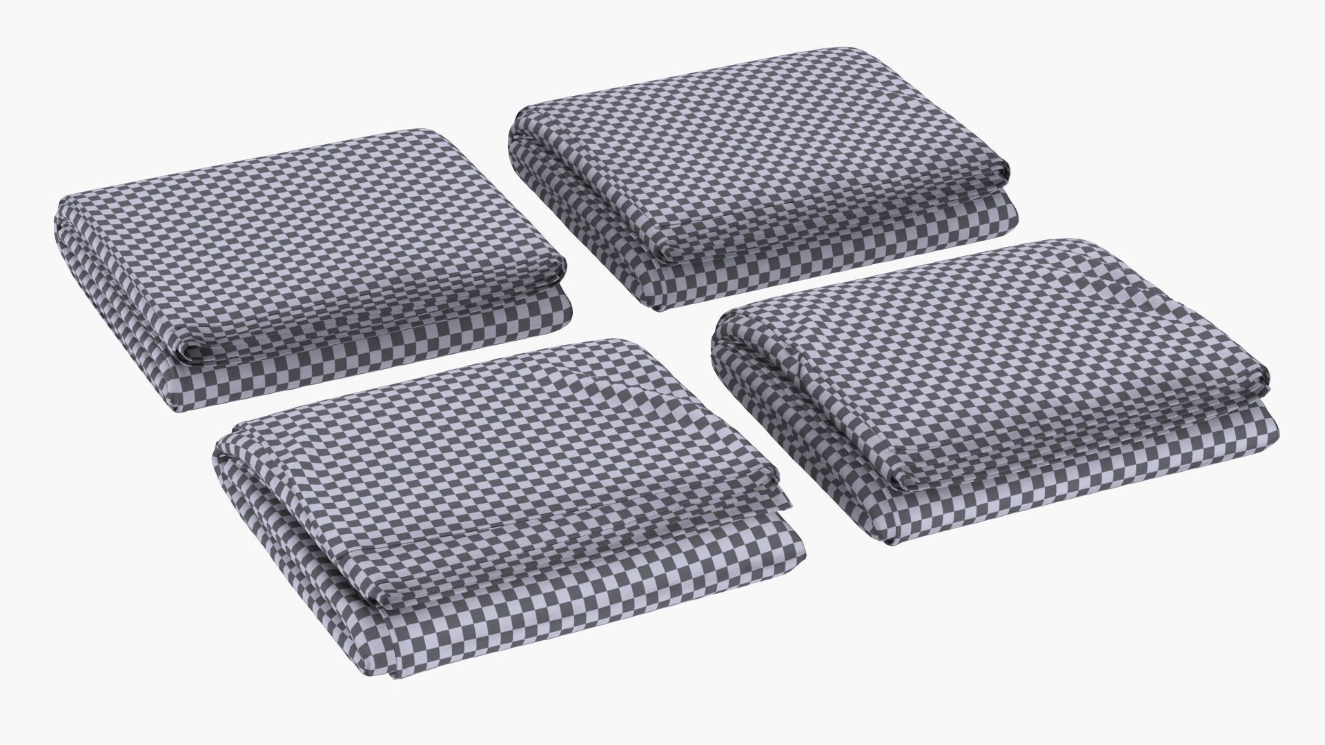 3D Bath Towel 1800 X 1000 In 4 Variants - TurboSquid 2092777