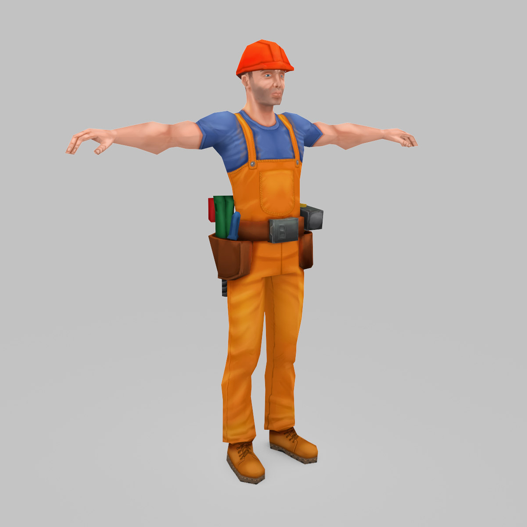 Worker Units 3d Model