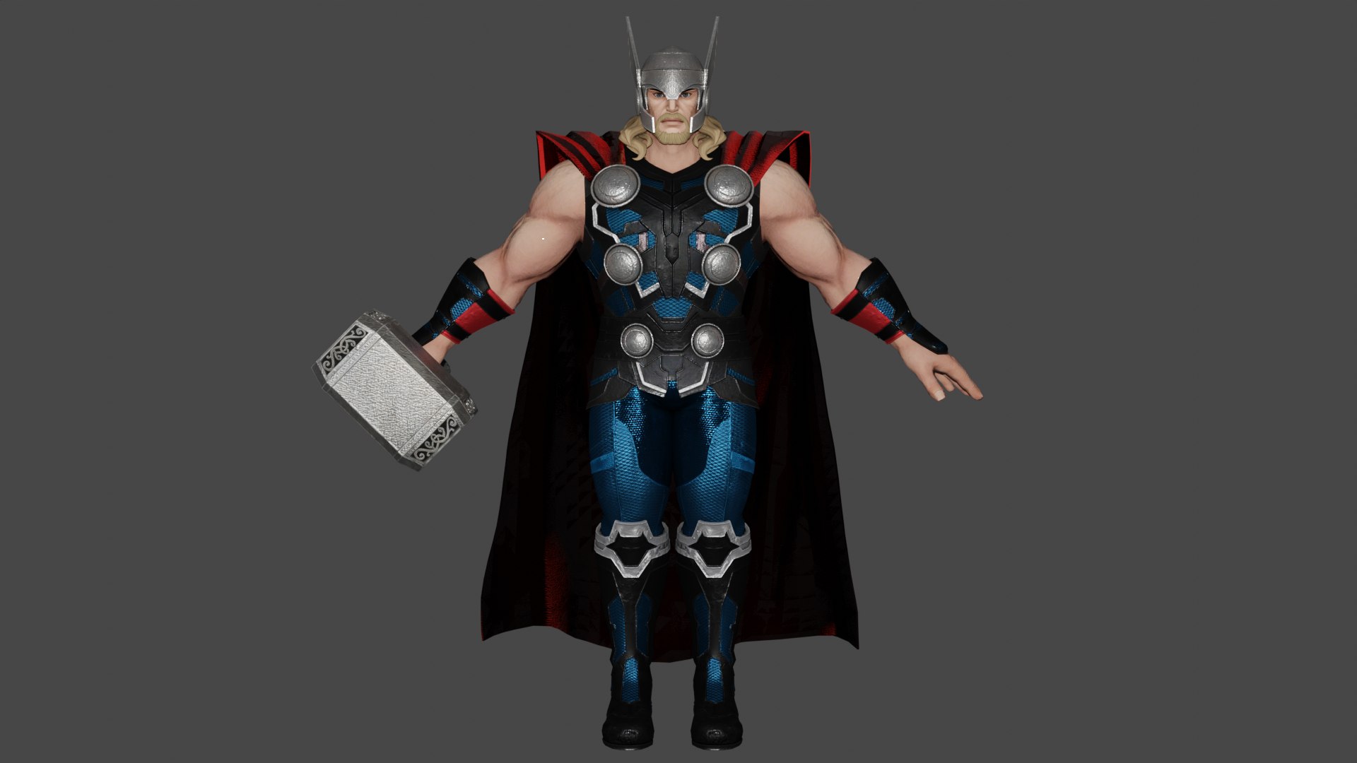 3D Thor Odinson Model - TurboSquid 2279213