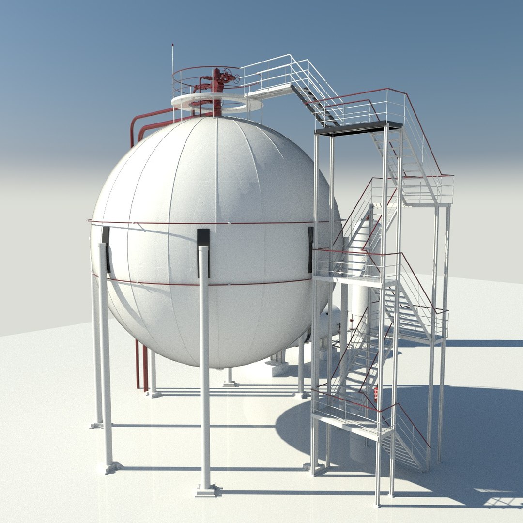 3D Storage Gas - TurboSquid 1373862