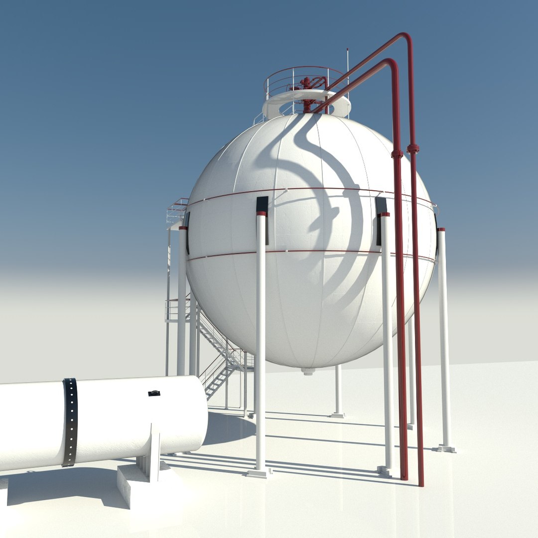 3D Storage Gas - TurboSquid 1373862