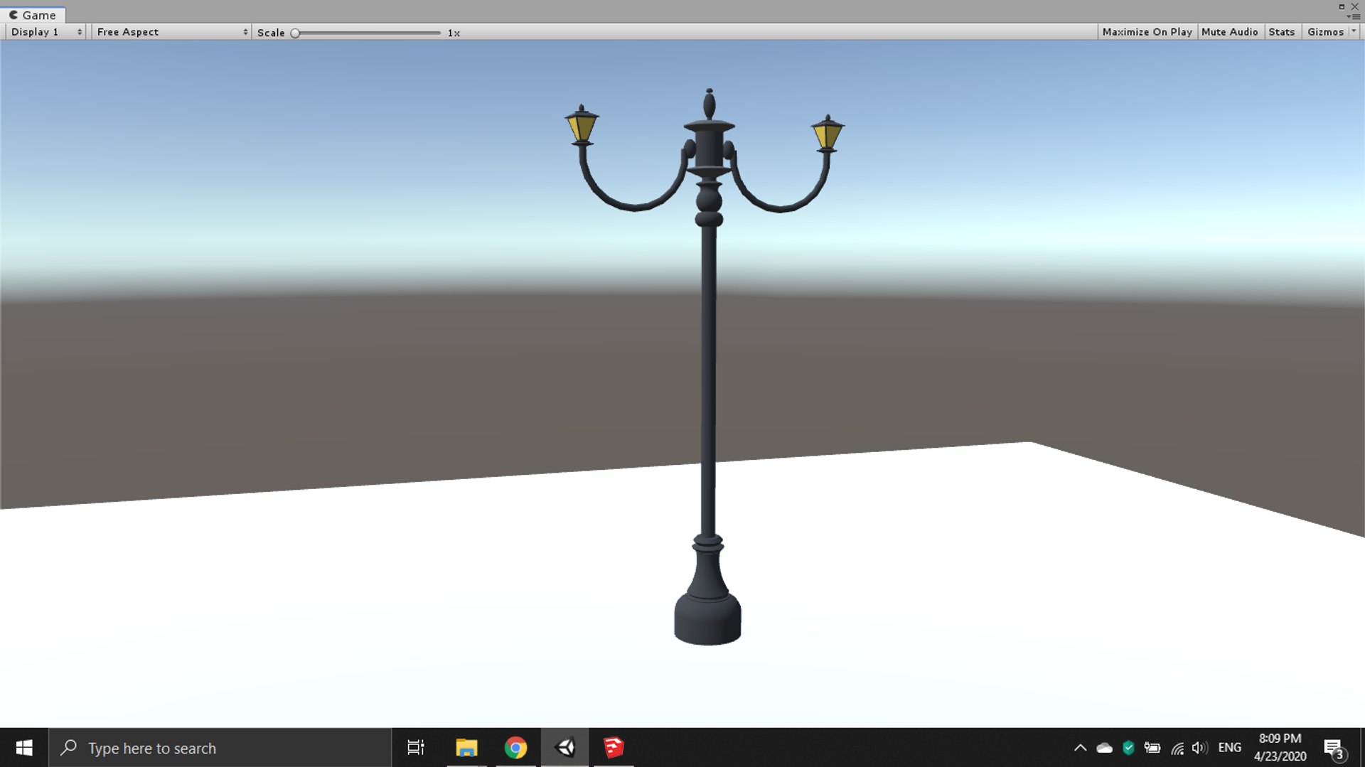 3D Street Lamp Sketchup Blender - TurboSquid 1547060