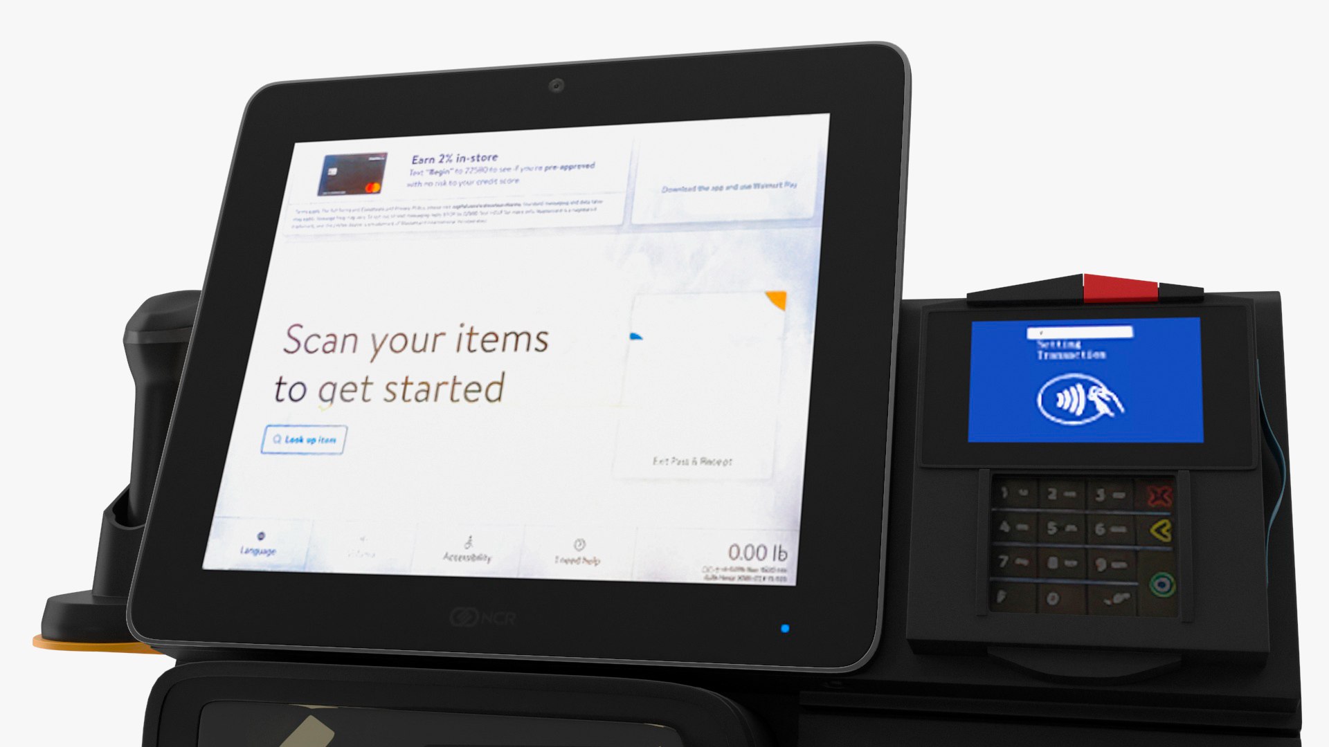 Retail Self Service Checkout Kiosk 3D Model - TurboSquid 2180129