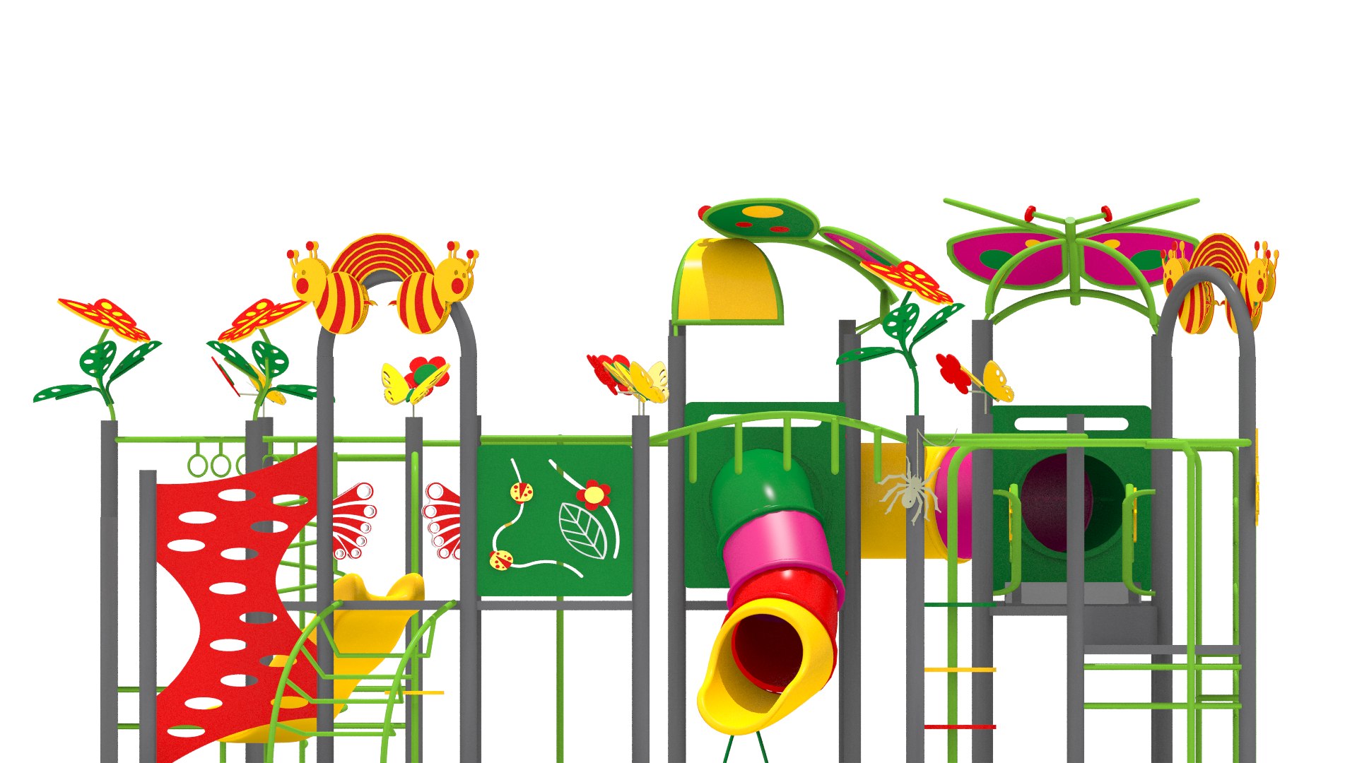 3D Butterfly Playground - TurboSquid 1779209