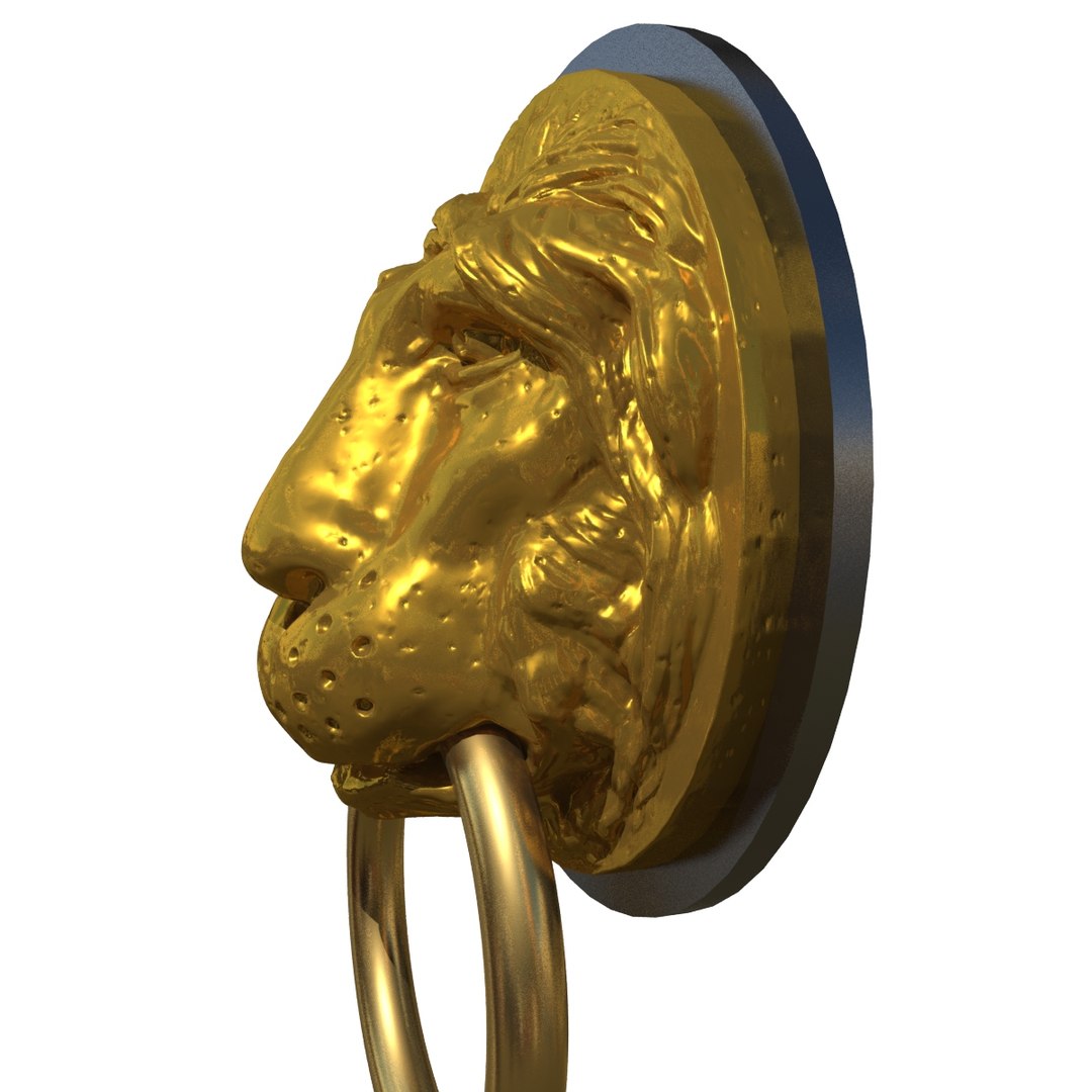 Max Lion Head Knocker