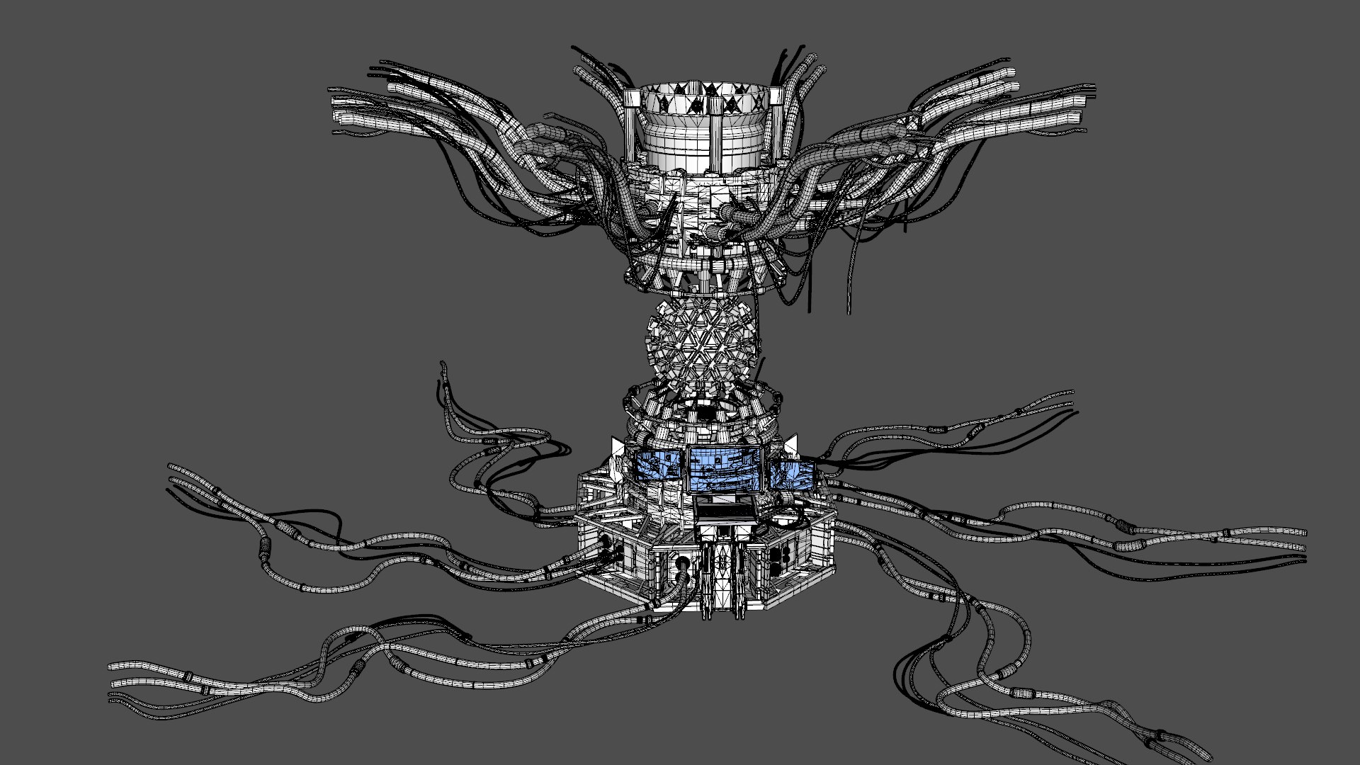 3D Nuclear Reactor Low-poly 3D Model - TurboSquid 2353363