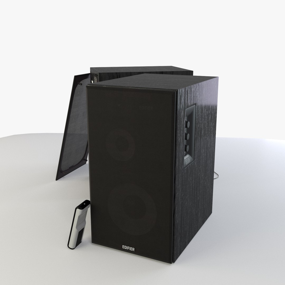 3d model speaker r2700 edifier