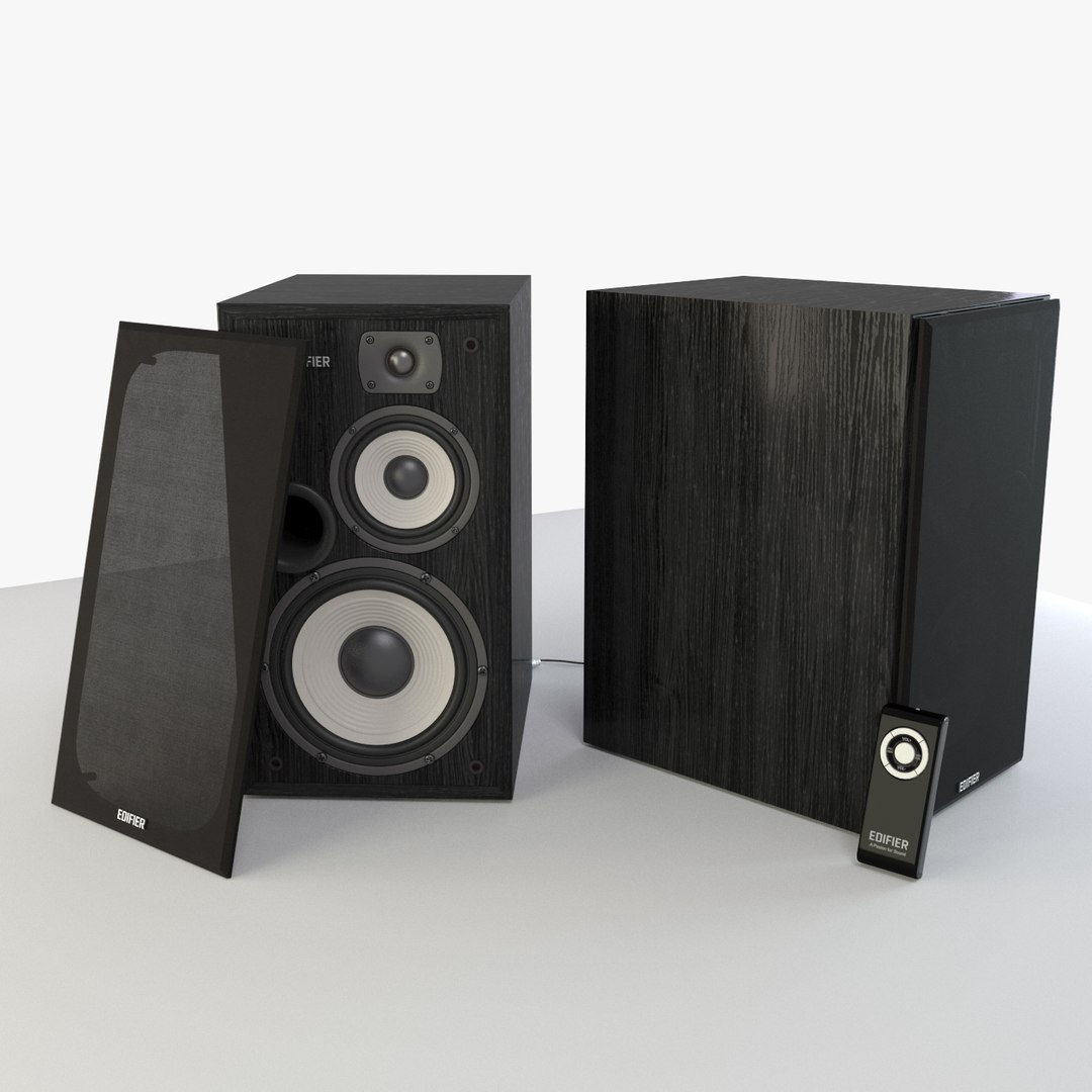 3d model speaker r2700 edifier