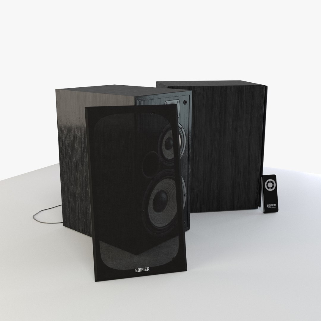 3d model speaker r2700 edifier