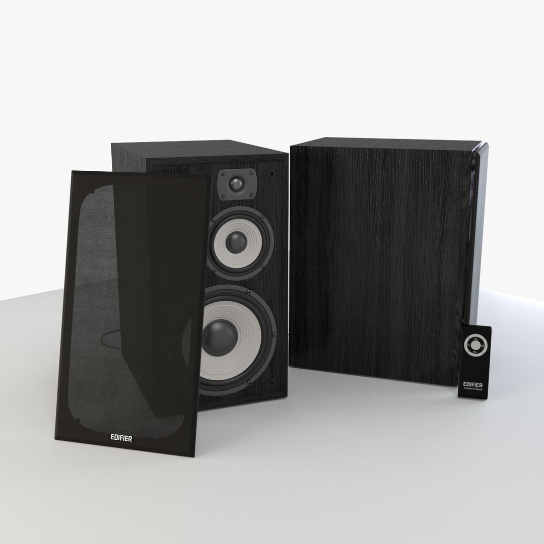 3d model speaker r2700 edifier
