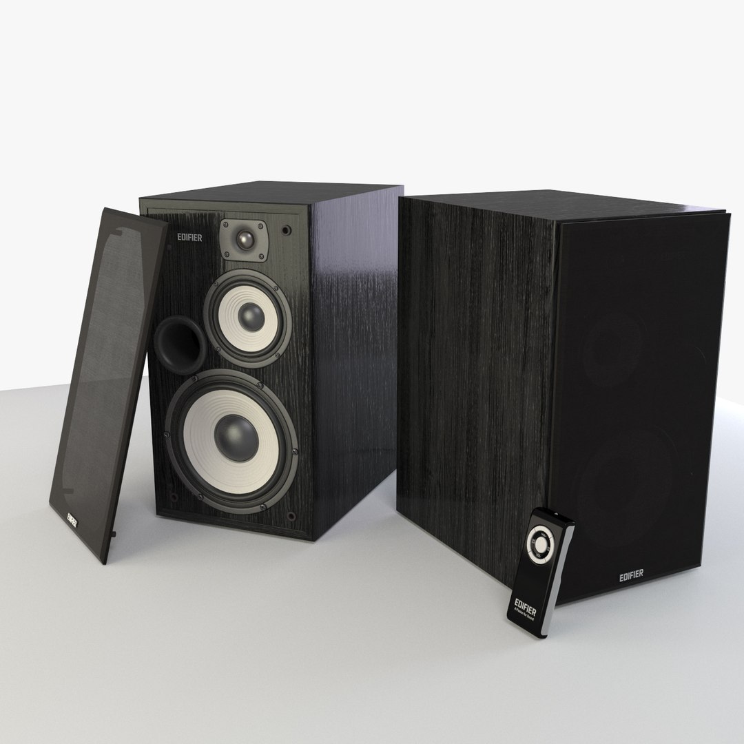 3d model speaker r2700 edifier