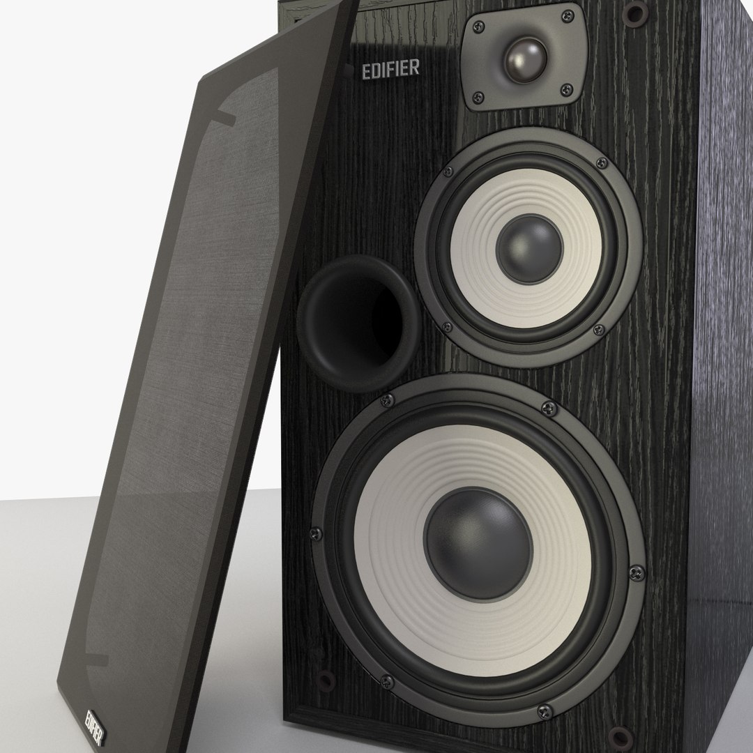 3d model speaker r2700 edifier