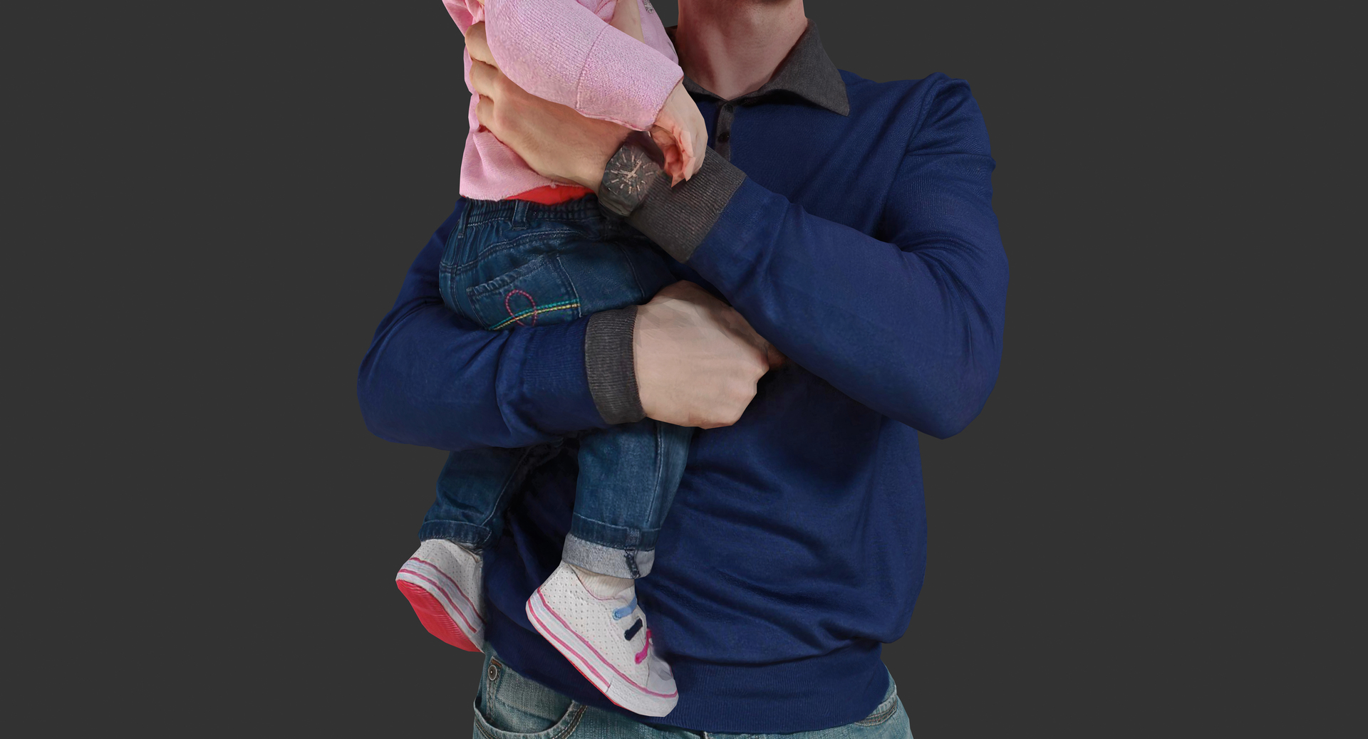 human body 3d max
