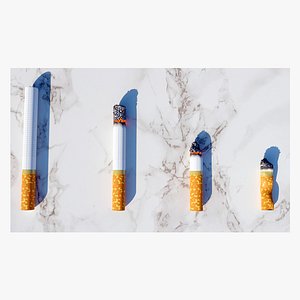 Cigarettes Blender Models for Download | TurboSquid