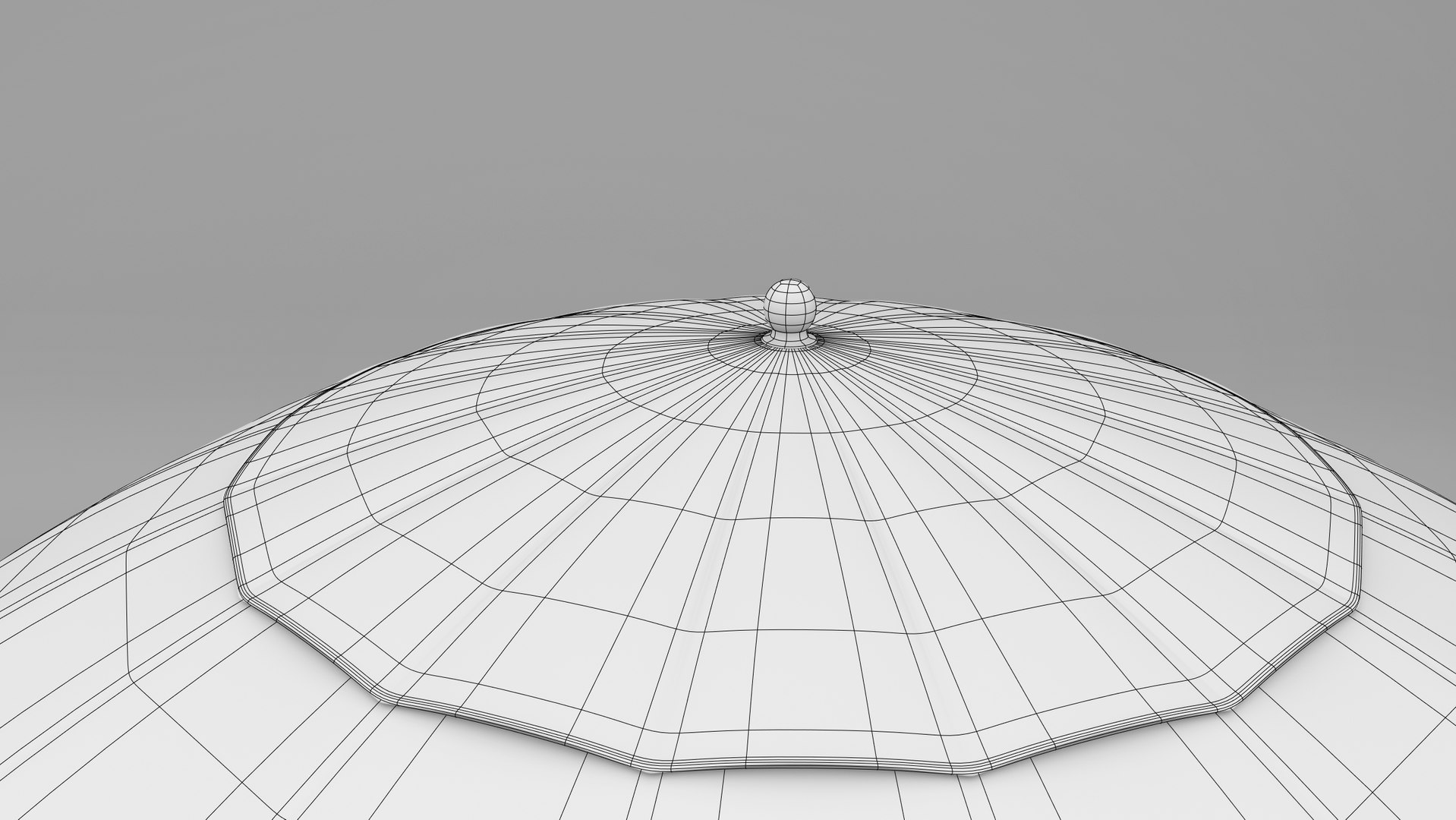 3D Model Beach Parasol Low-poly - TurboSquid 2102850