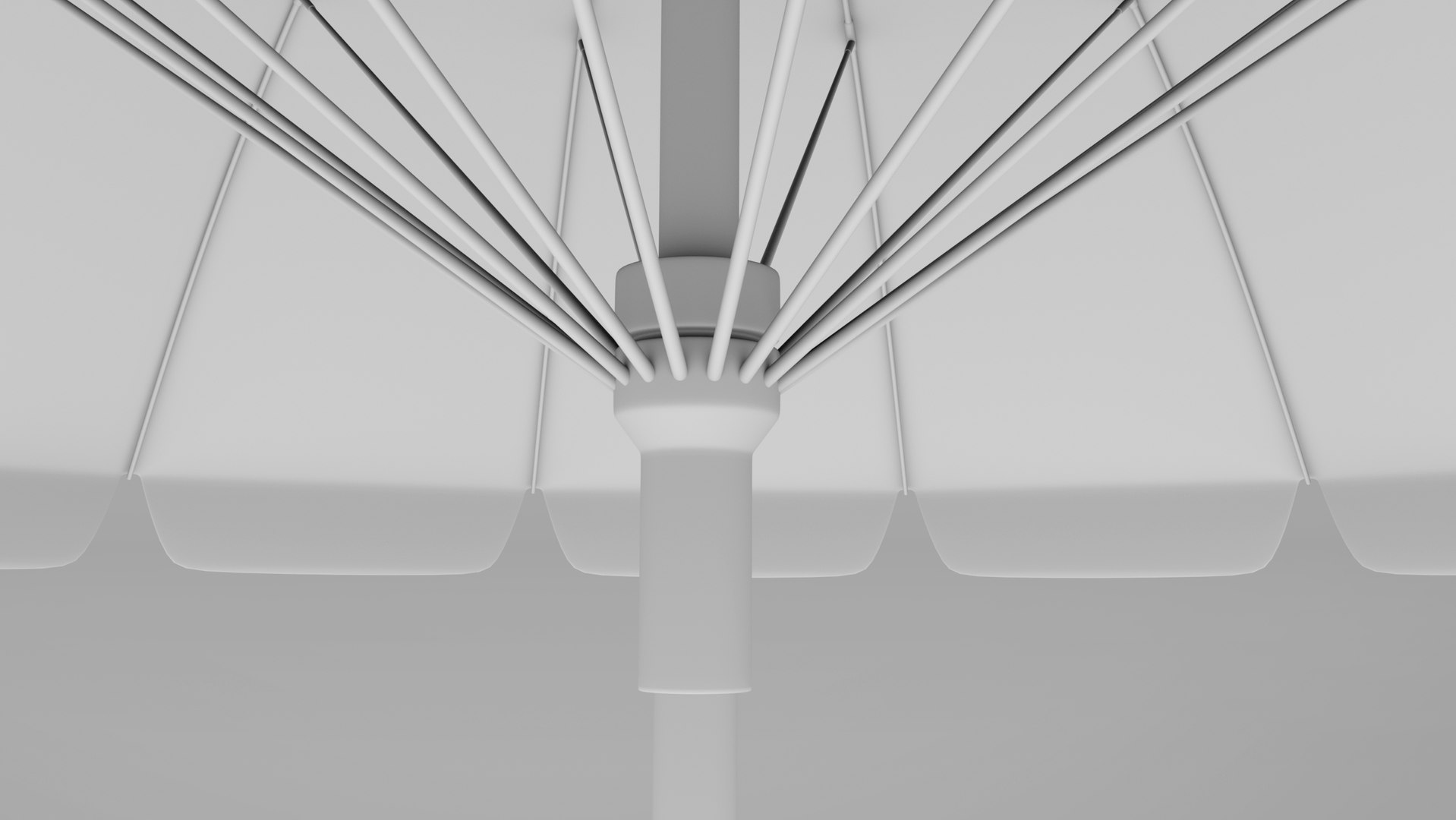 3D Model Beach Parasol Low-poly - TurboSquid 2102850