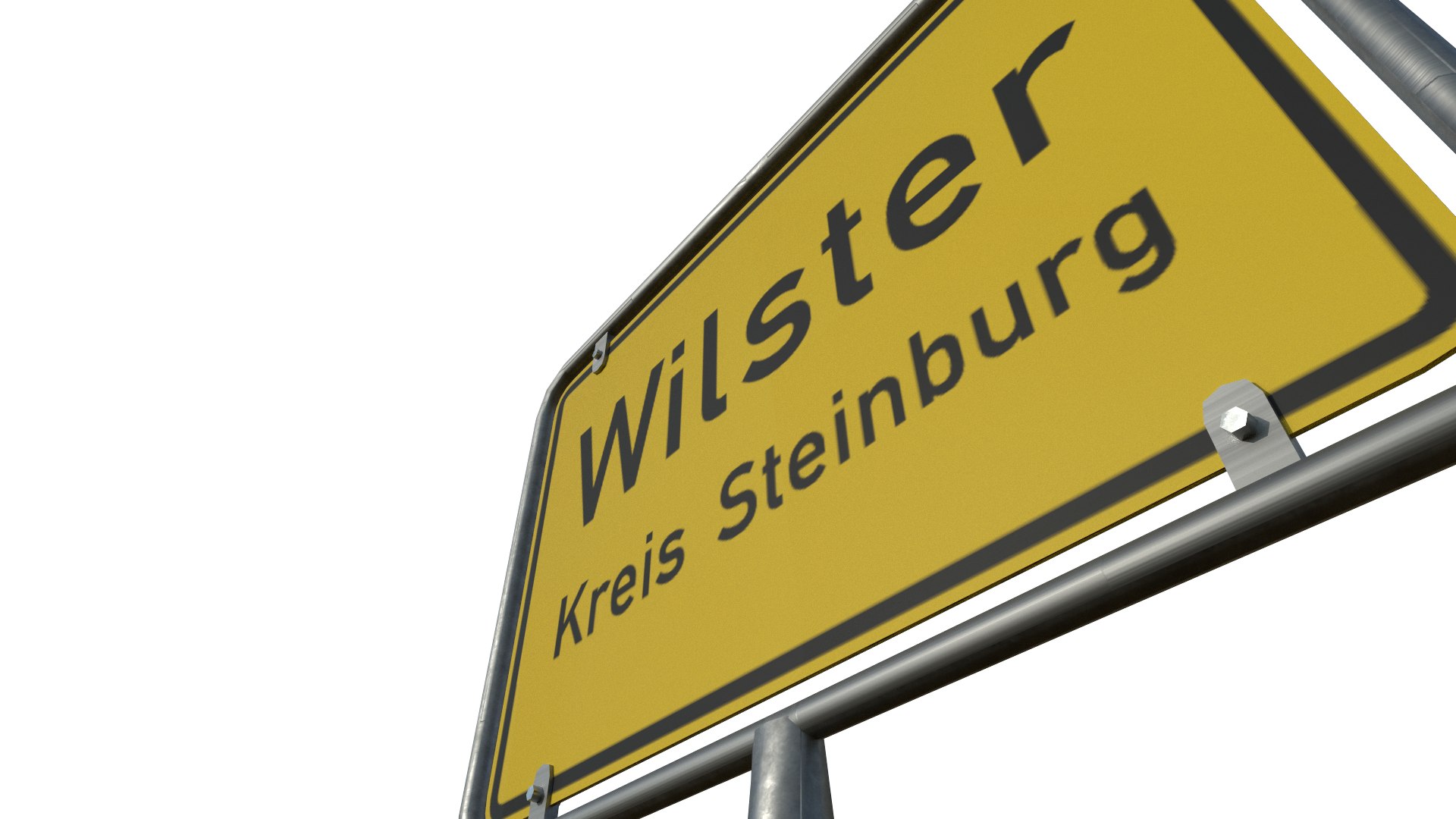 3D German Town Sign - TurboSquid 1902266