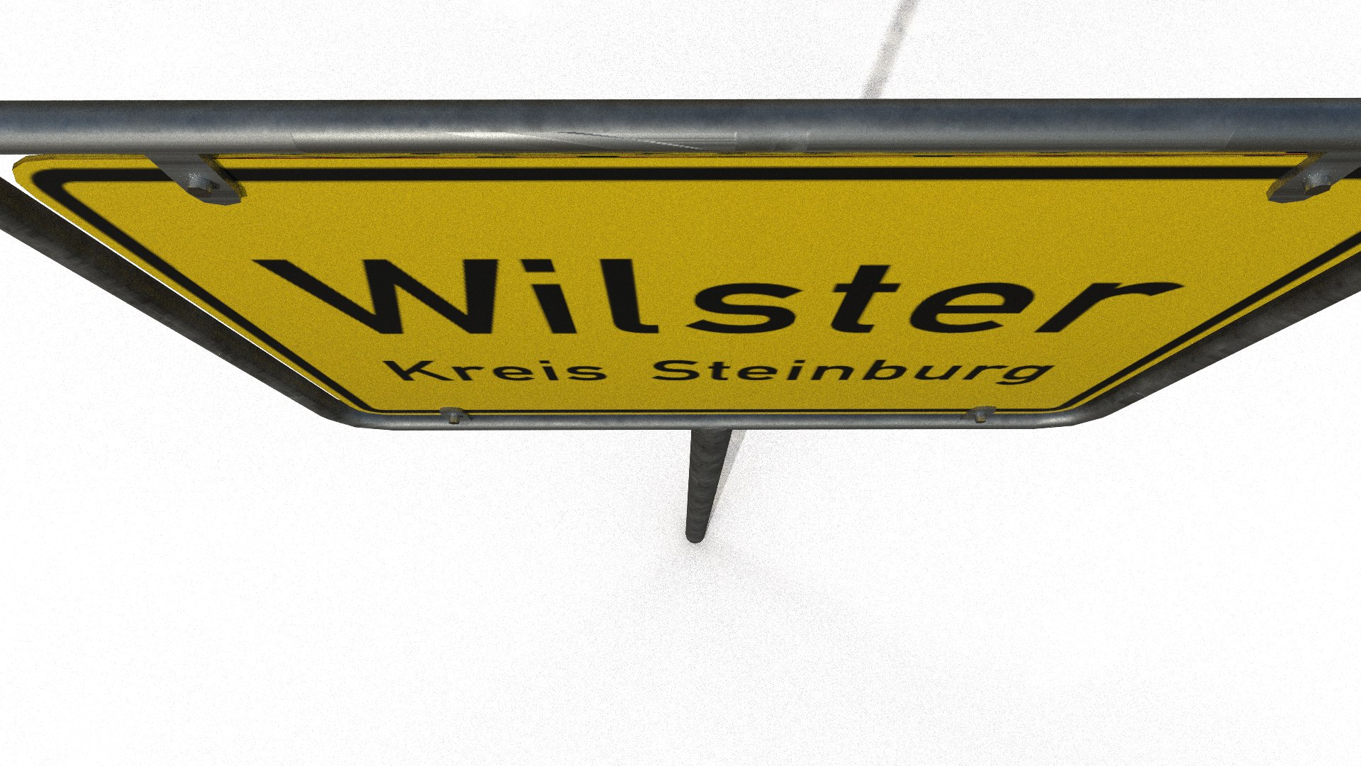 3D German Town Sign - TurboSquid 1902266
