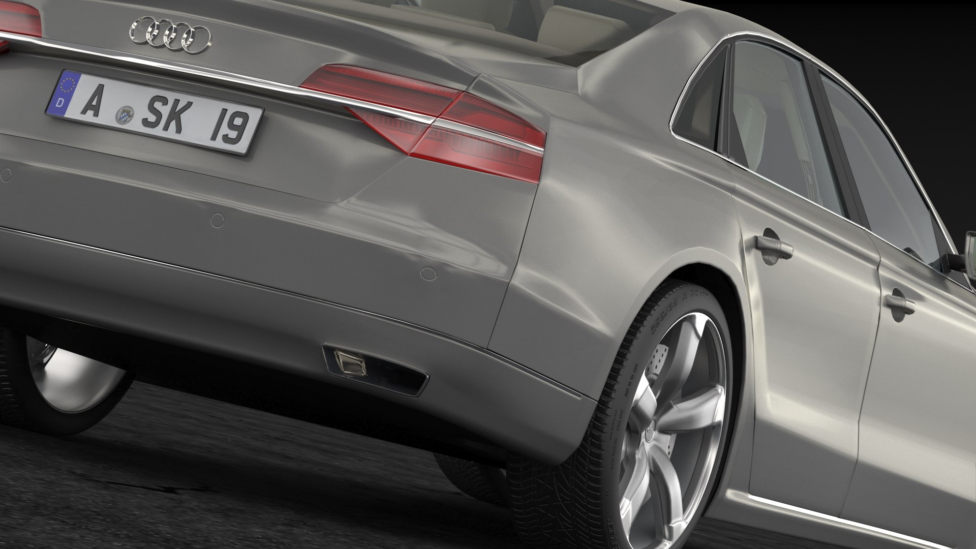 Audi A8 Interior 3D Model - TurboSquid 1445994