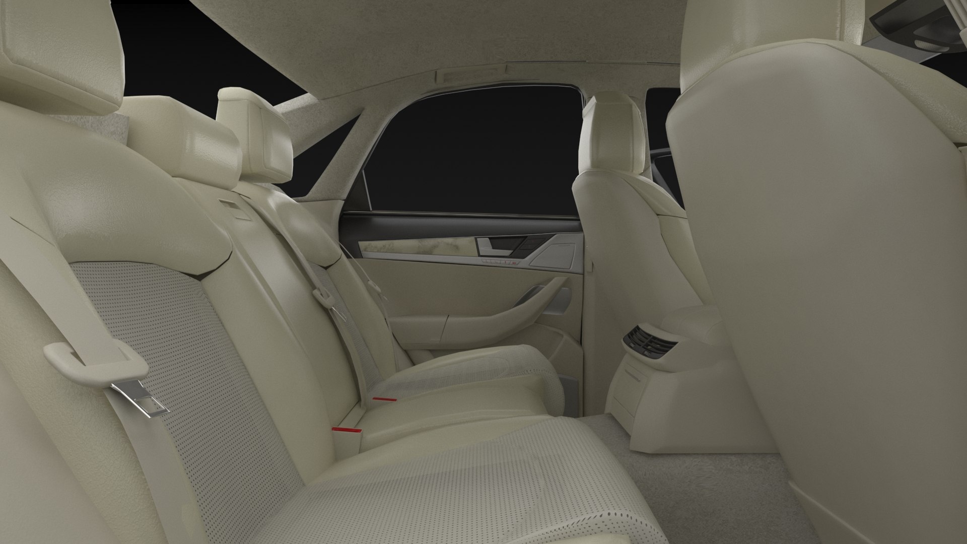 Audi A8 Interior 3D Model - TurboSquid 1445994