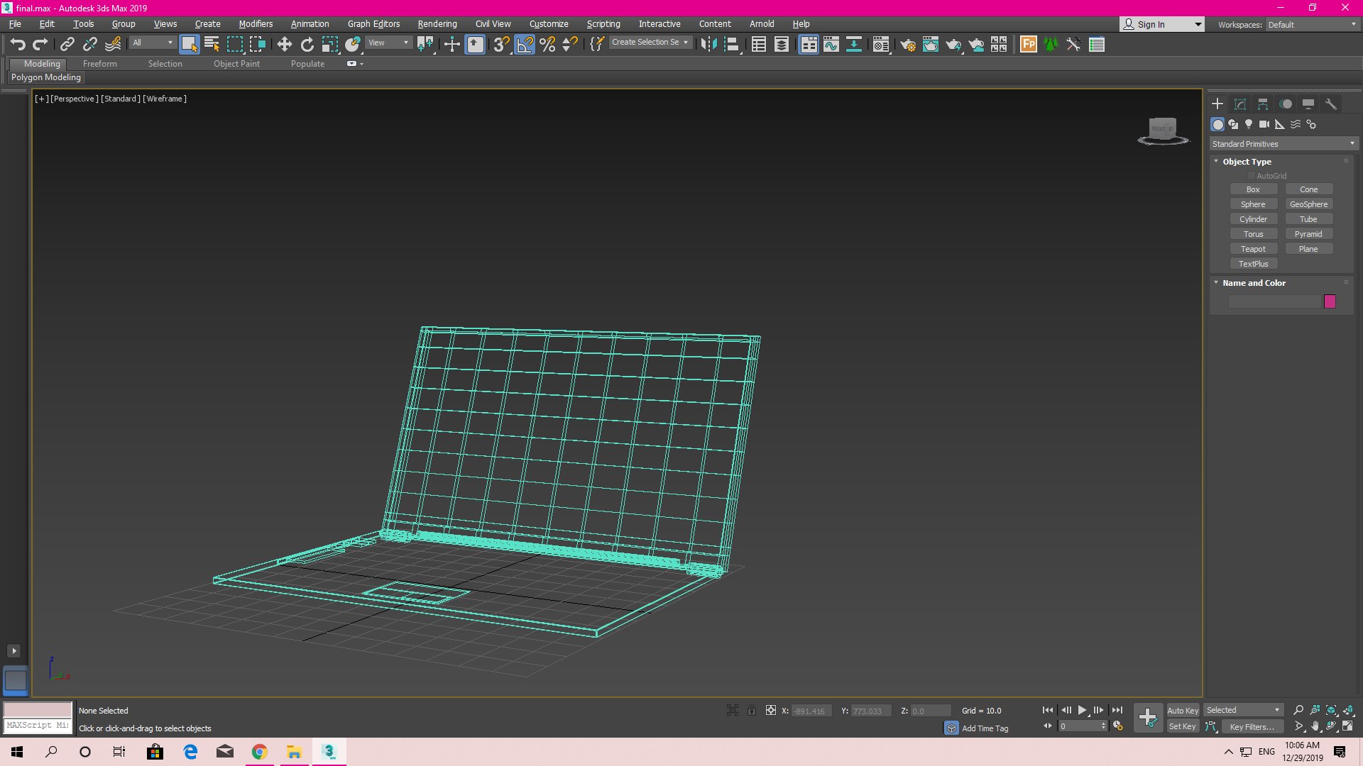 Laptop Lap 3D Model - TurboSquid 1488076