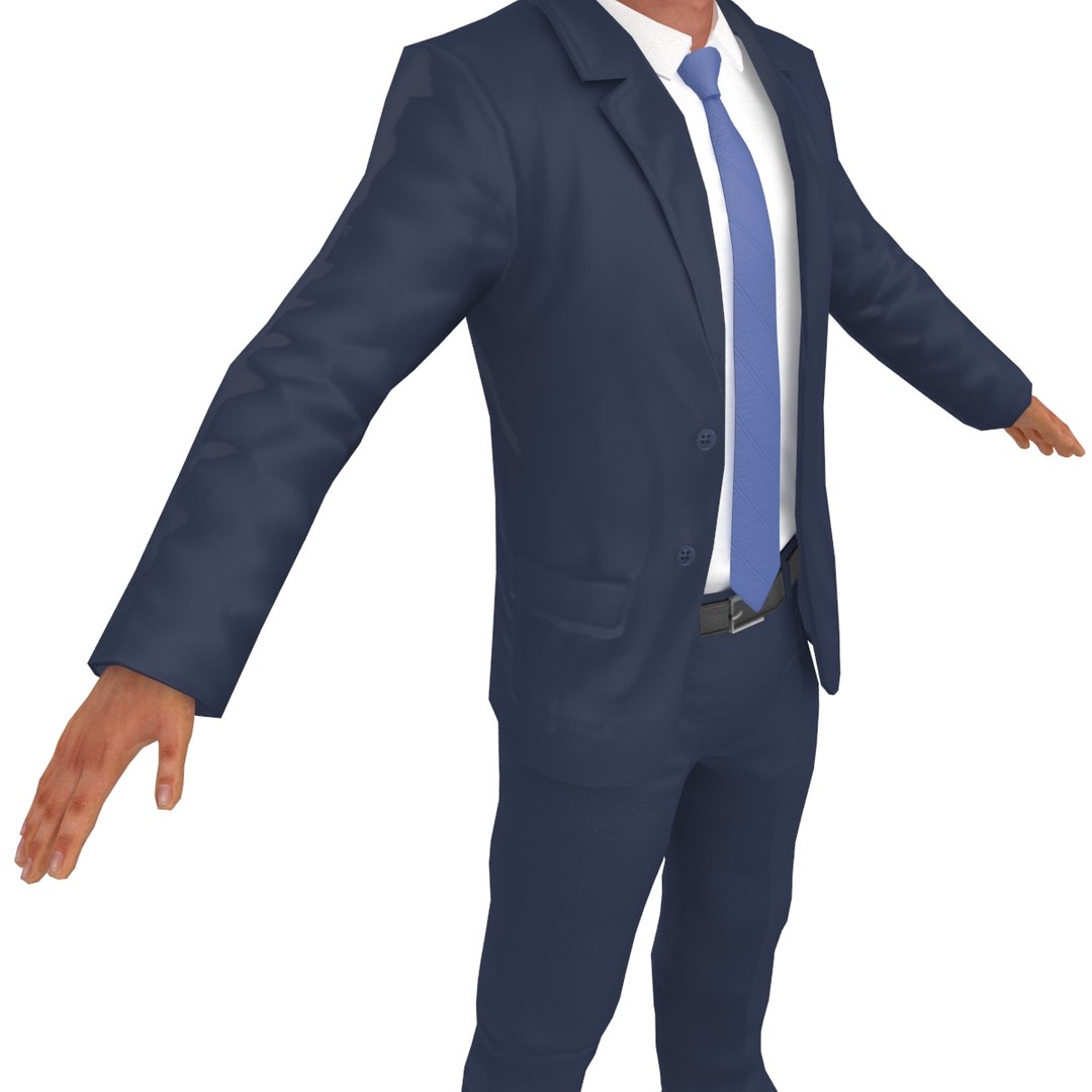 3D Man Manager Model - TurboSquid 1349689