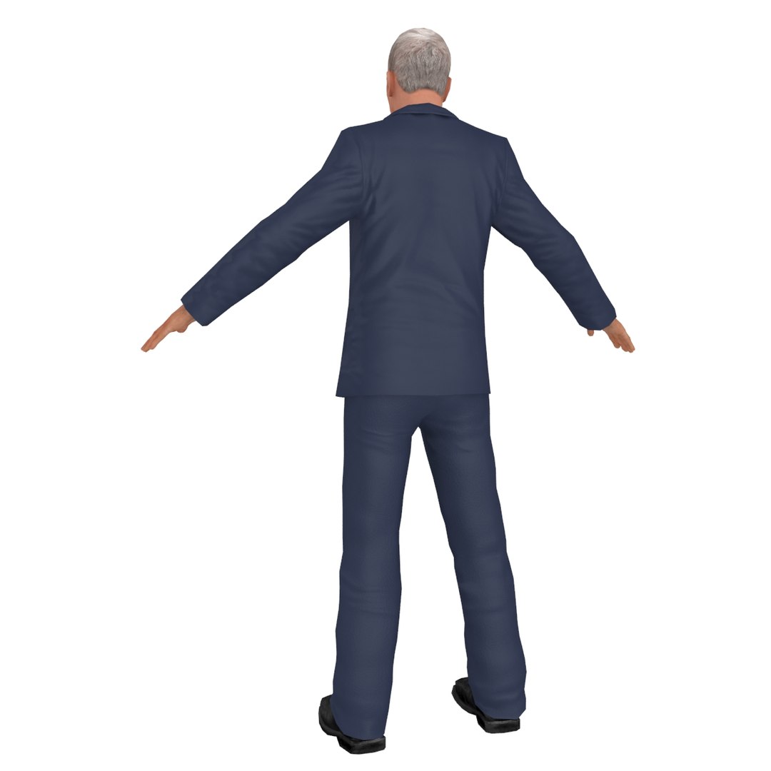 3D Man Manager Model - TurboSquid 1349689